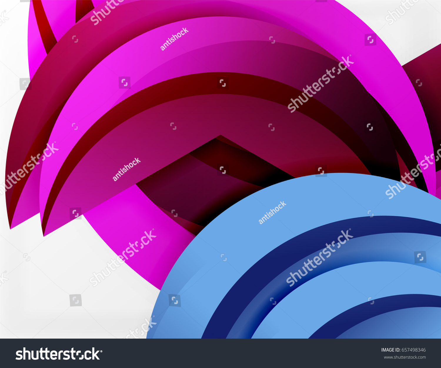 3d Wave Lines Design Dynamic Effect Stock Vector (Royalty Free ...