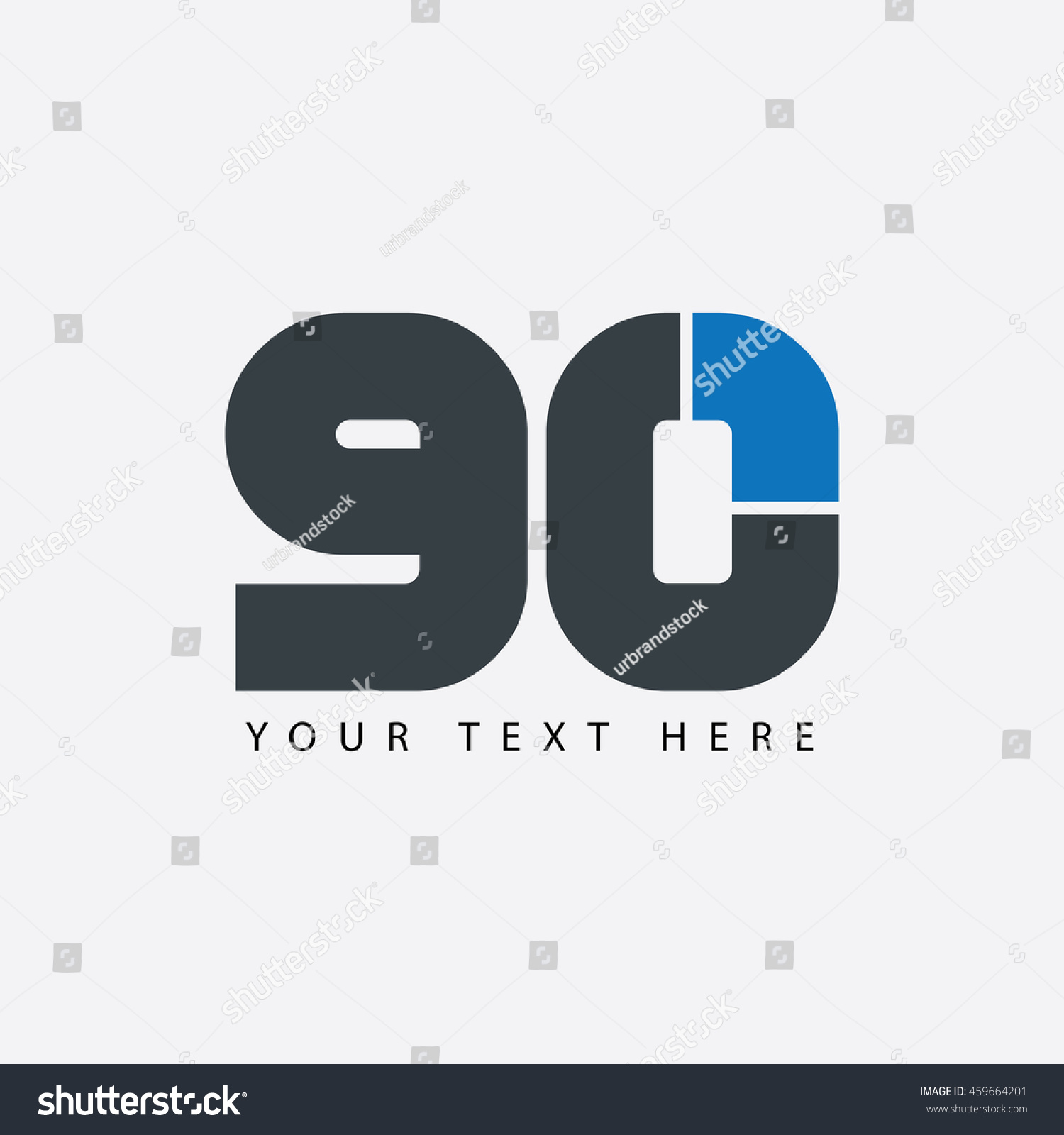 90 Degree Design Template Elements Logo Stock Vector (Royalty Free ...