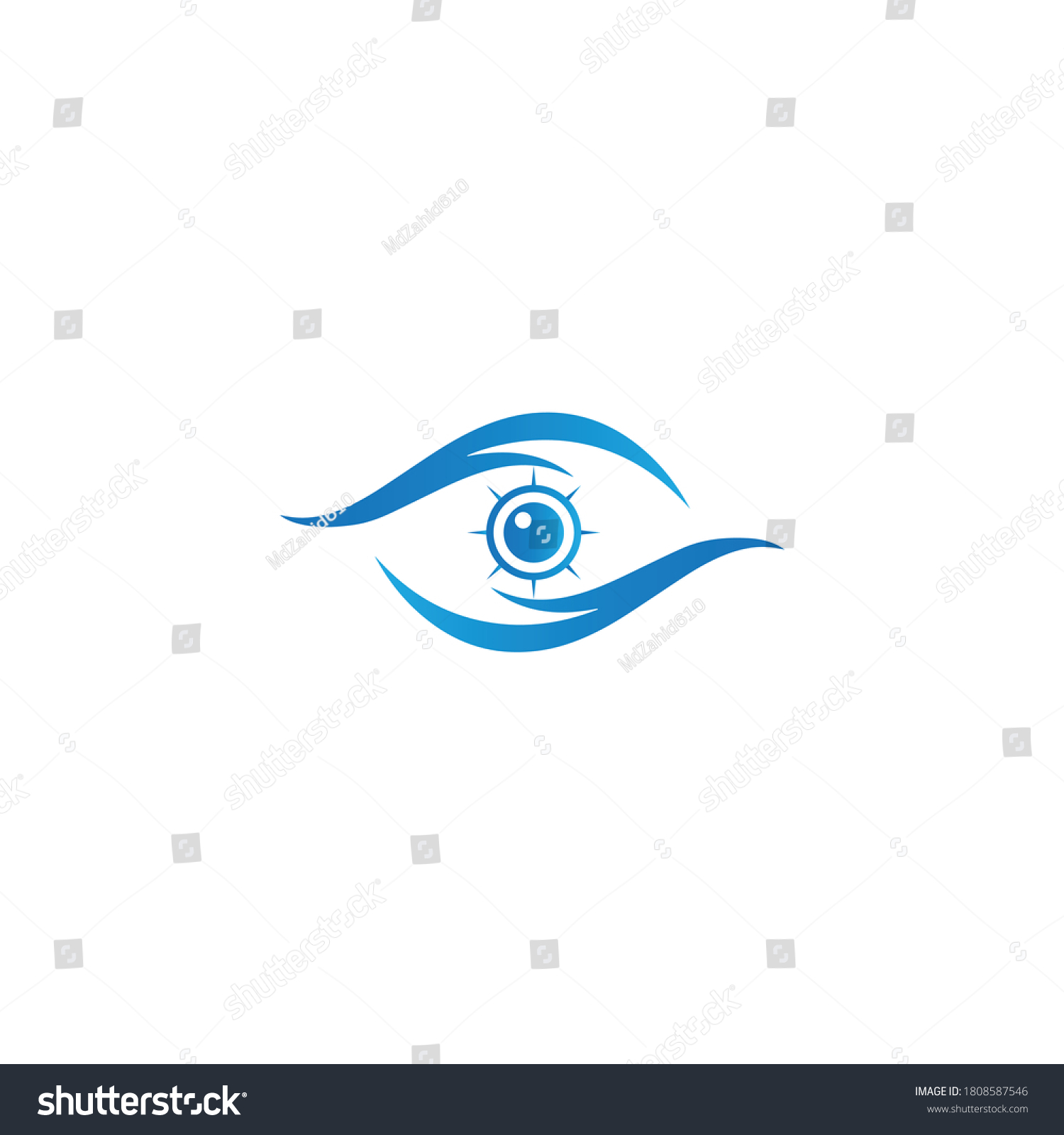 Logo de ojo digital, vector de: vector de stock (libre de regalías ...