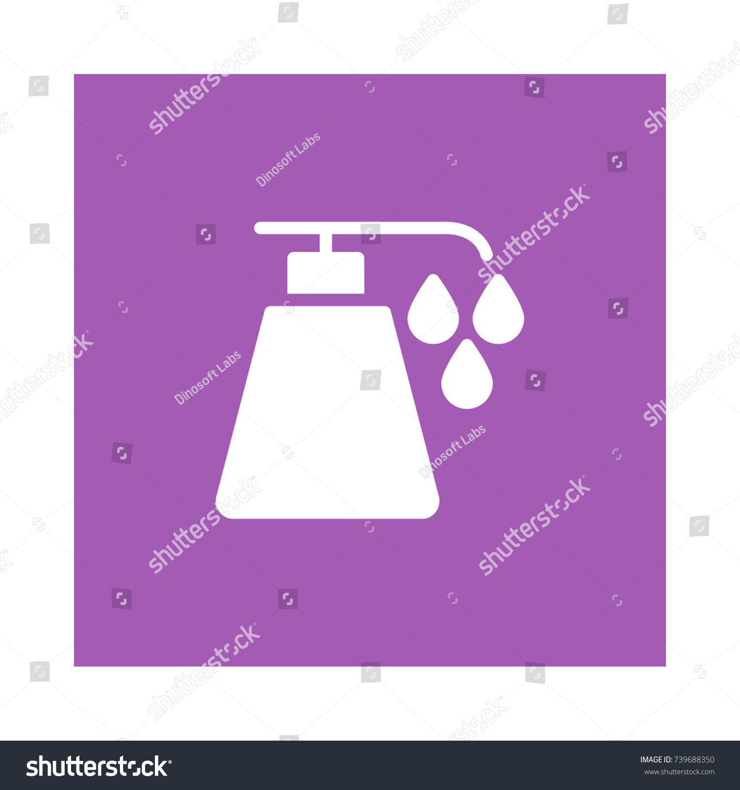 Dispenser Icon Stock Vector (Royalty Free) 739688350 | Shutterstock