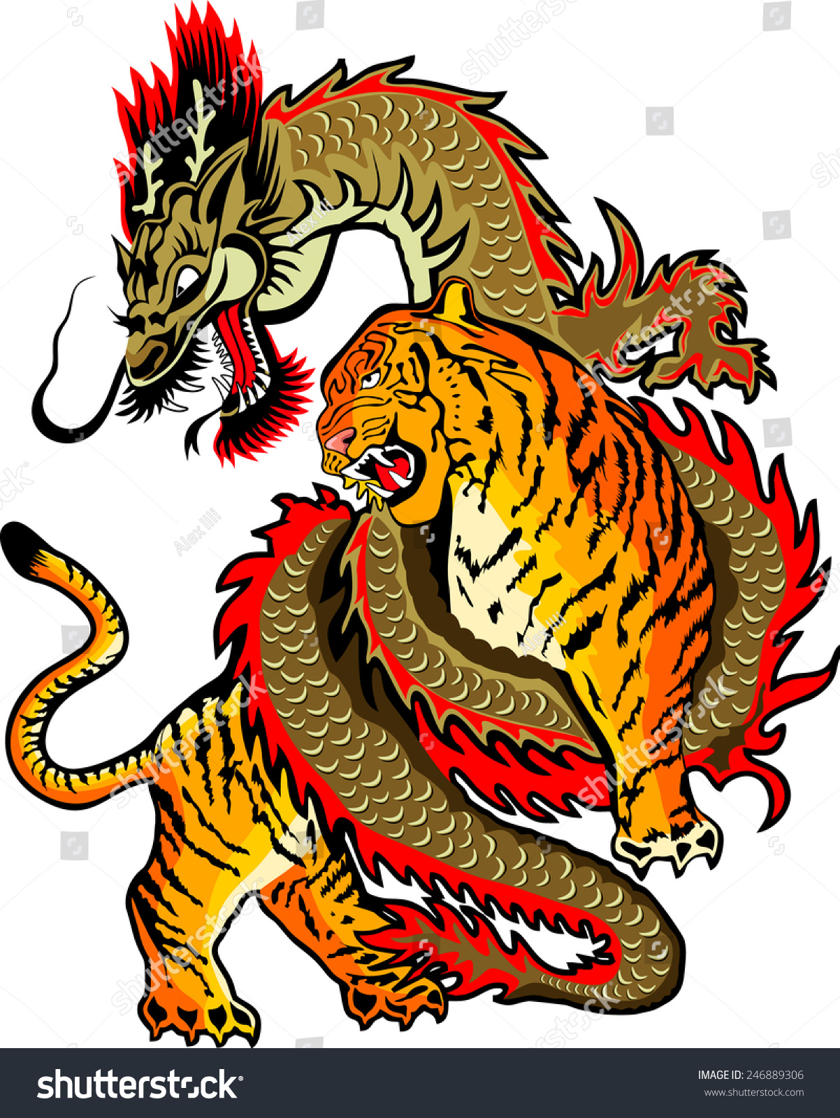Dragon And Tiger