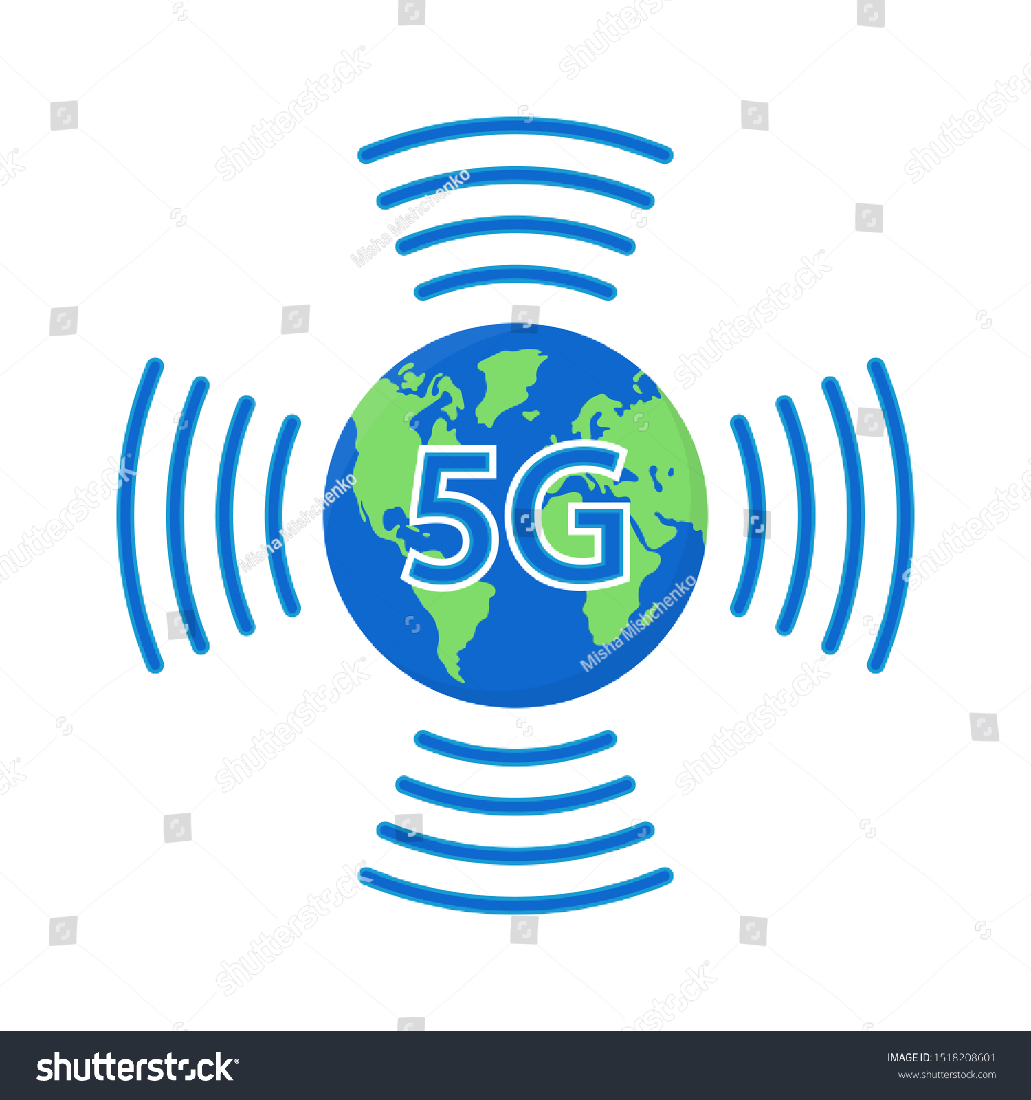5g Logo Sign Vector Template Stock Vector (Royalty Free) 1518208601 ...