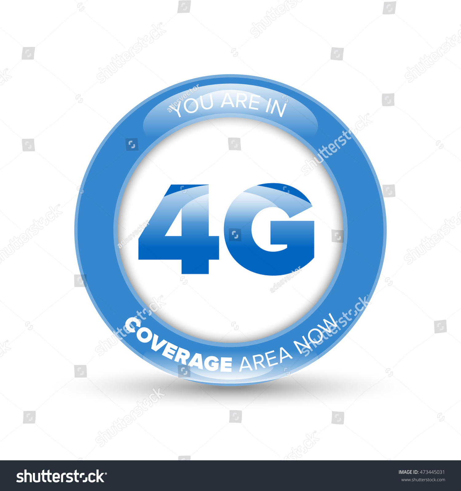 4g Mobile Icon Stock Vector 473445031 - Shutterstock