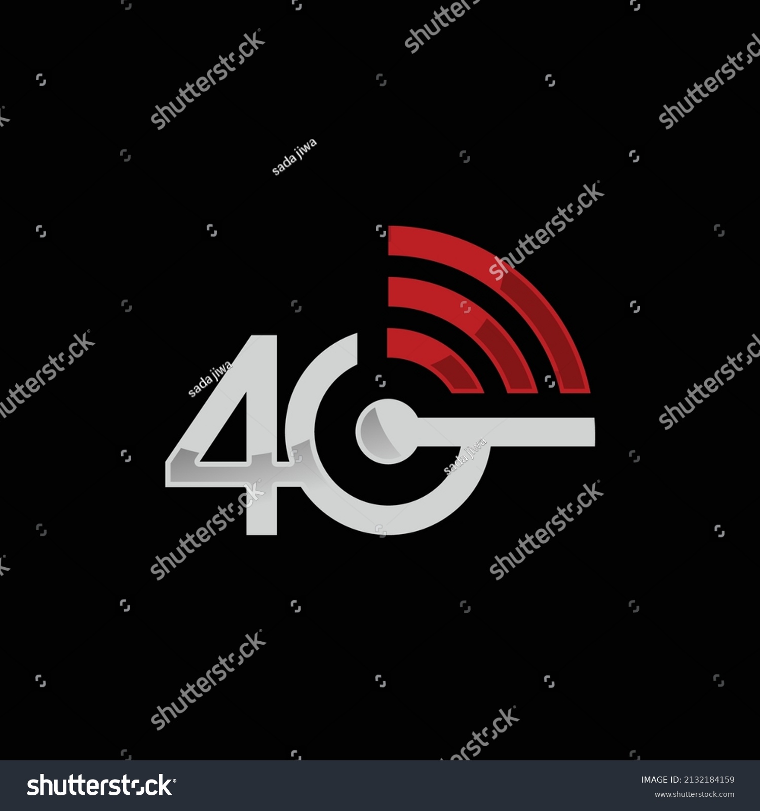 4g Network Logo Vector Illustration Stock Vector (Royalty Free) 2132184159