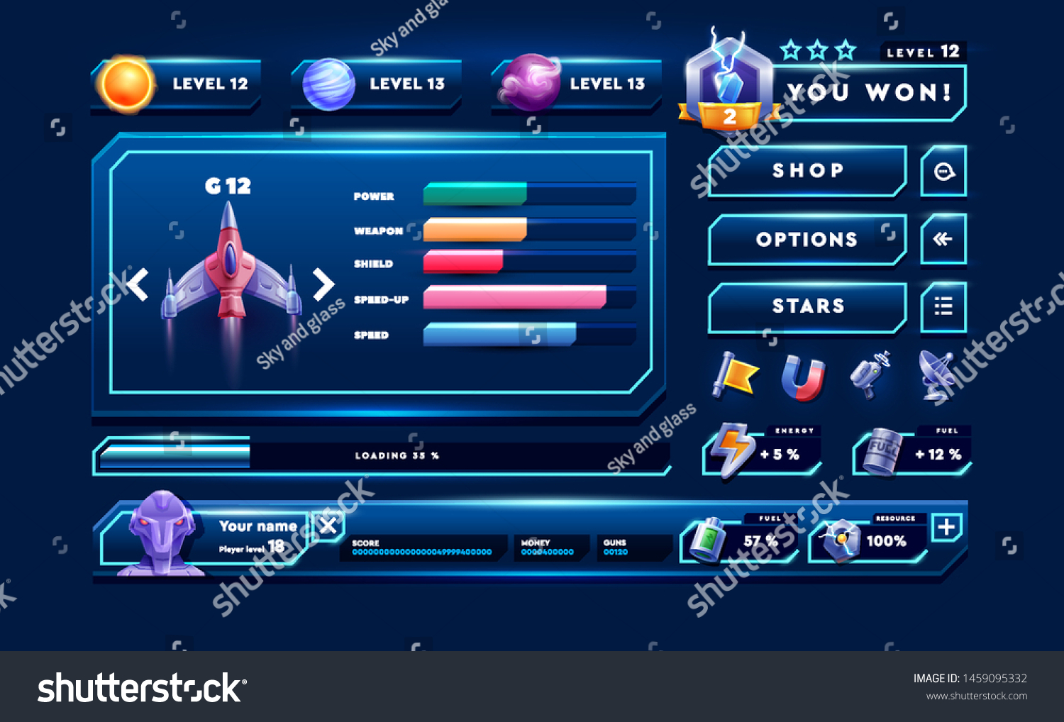 74,736 imágenes de Game ui icons - Imágenes, fotos y vectores de stock ...