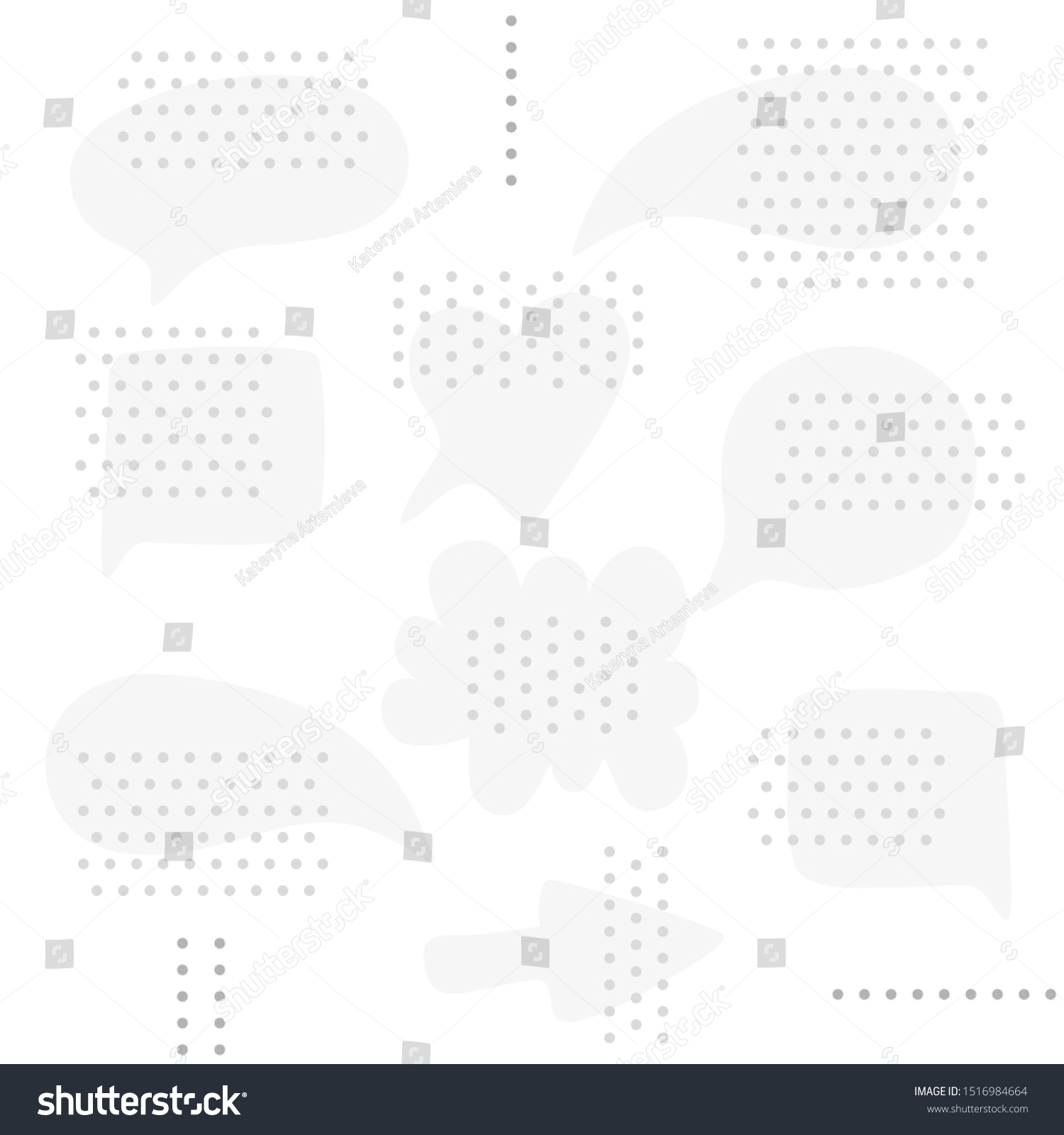 Hand Drawn Symbols Circles Stickers Footnotes Stock Vector (Royalty ...