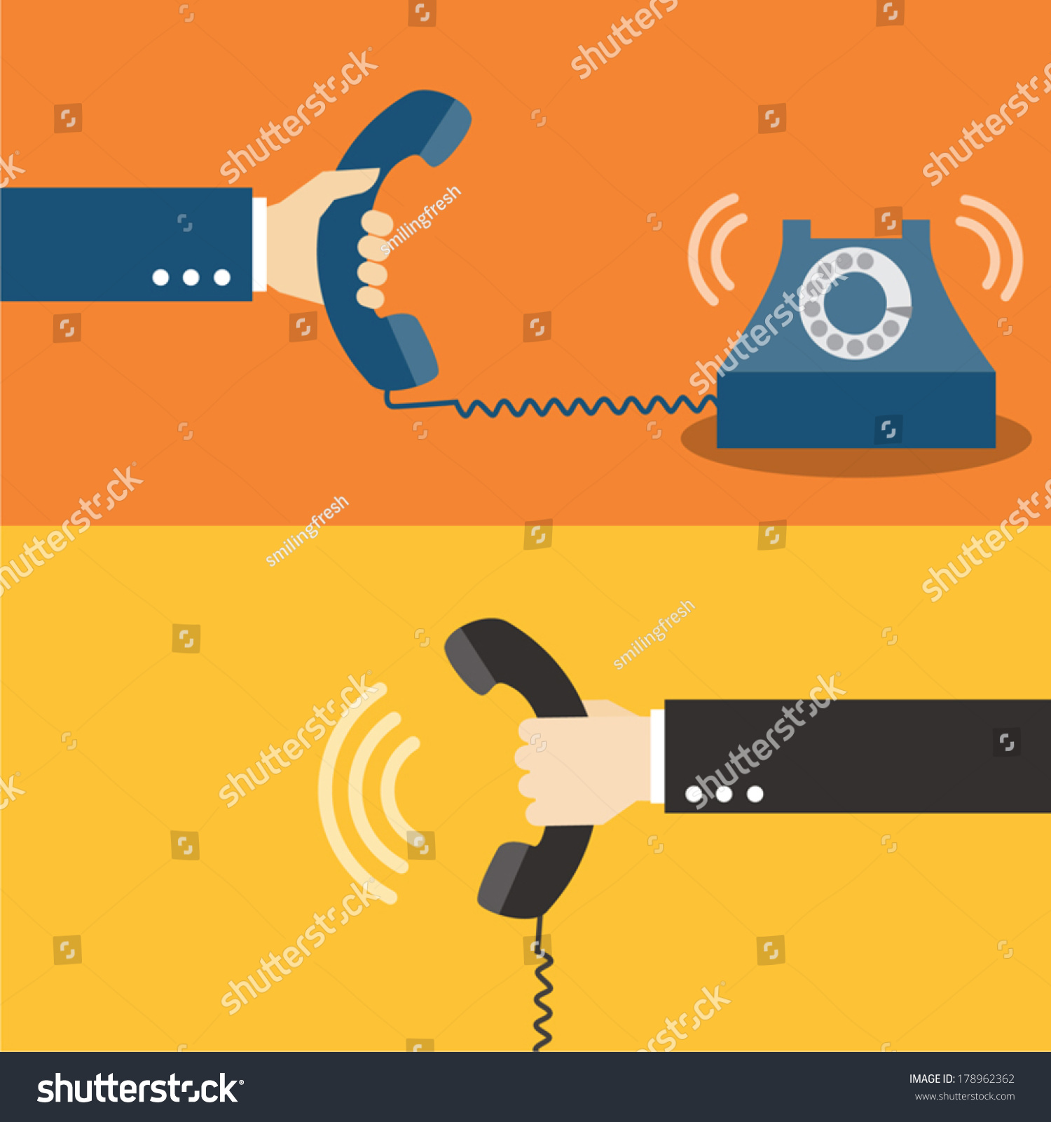 109 Curly phone cord Stock Illustrations, Images & Vectors | Shutterstock