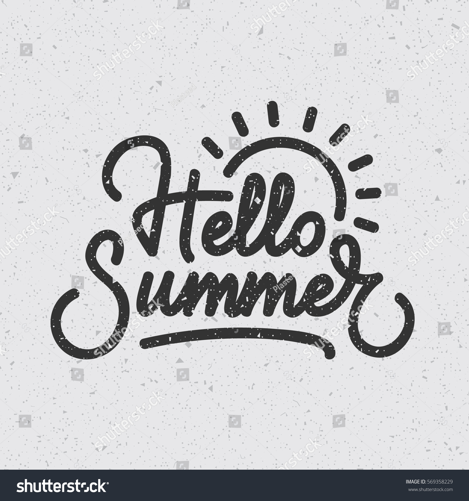 545 Hello summer typo Images, Stock Photos & Vectors | Shutterstock