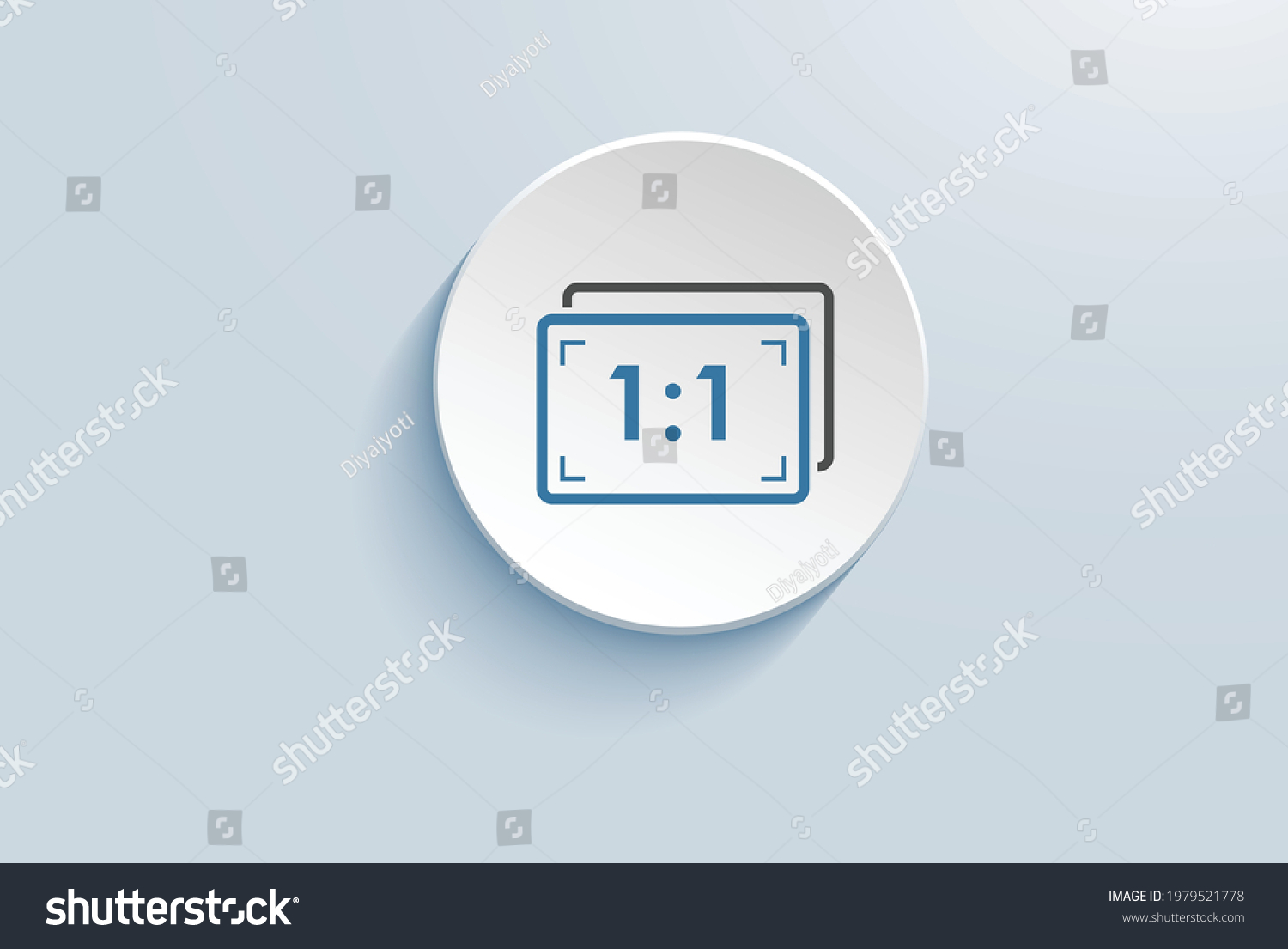 Individual Key Per User Icon Stock Vector (Royalty Free) 1979521778 ...
