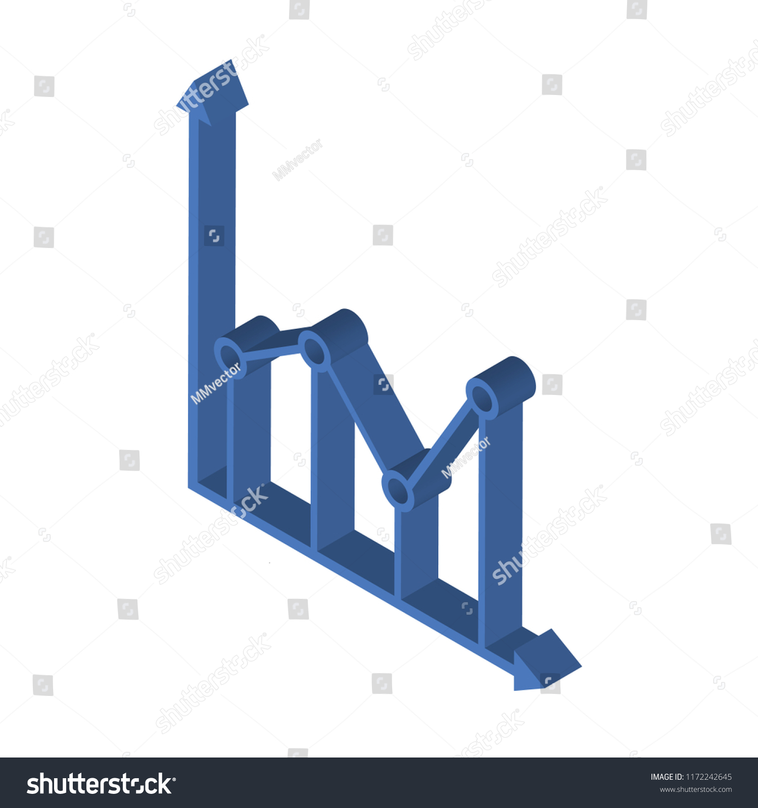 Isometric Left Top View 3d Icon Stock Vector (Royalty Free) 1172242645 ...