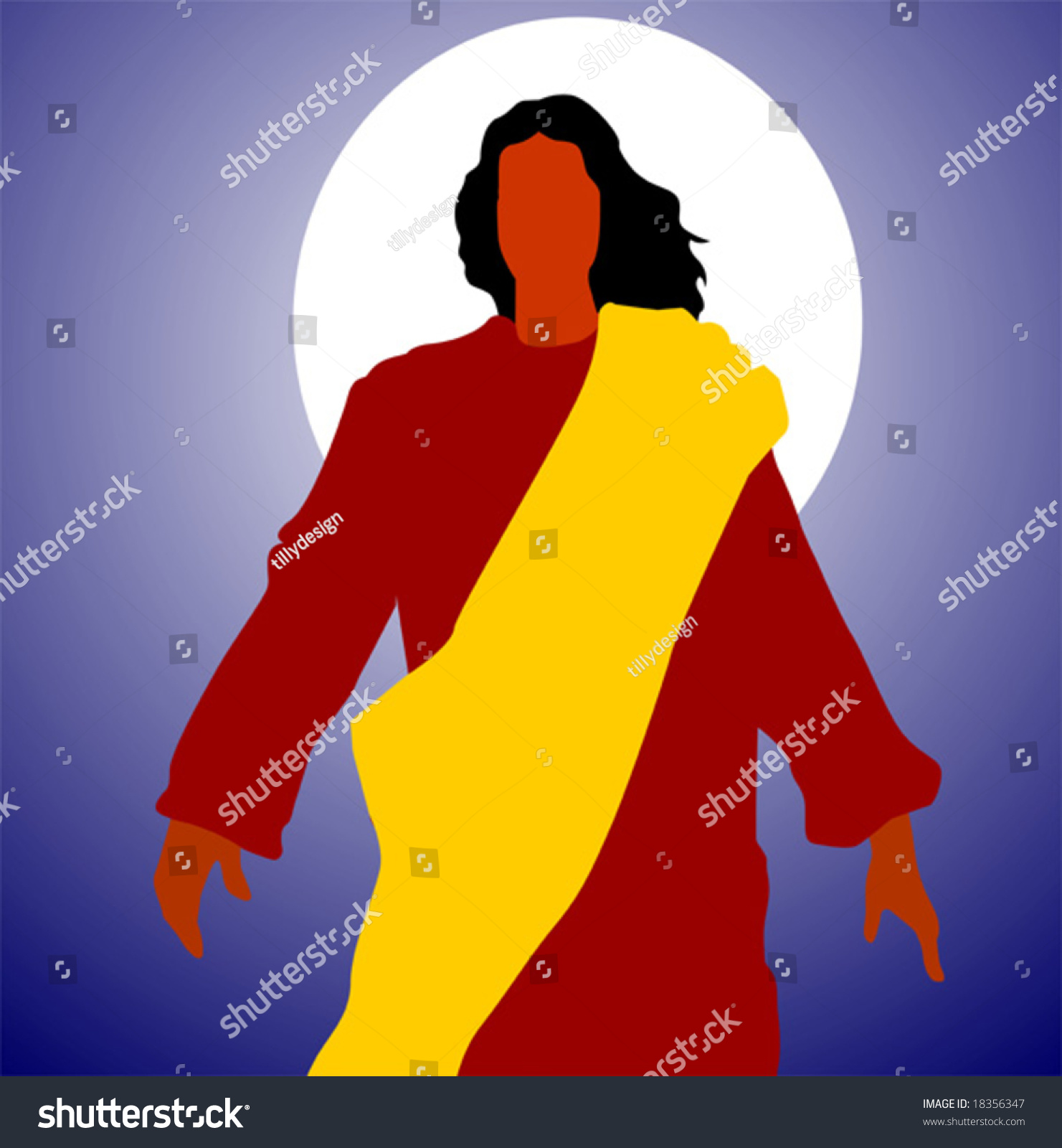Jesus Christ Stock Vector (Royalty Free) 18356347