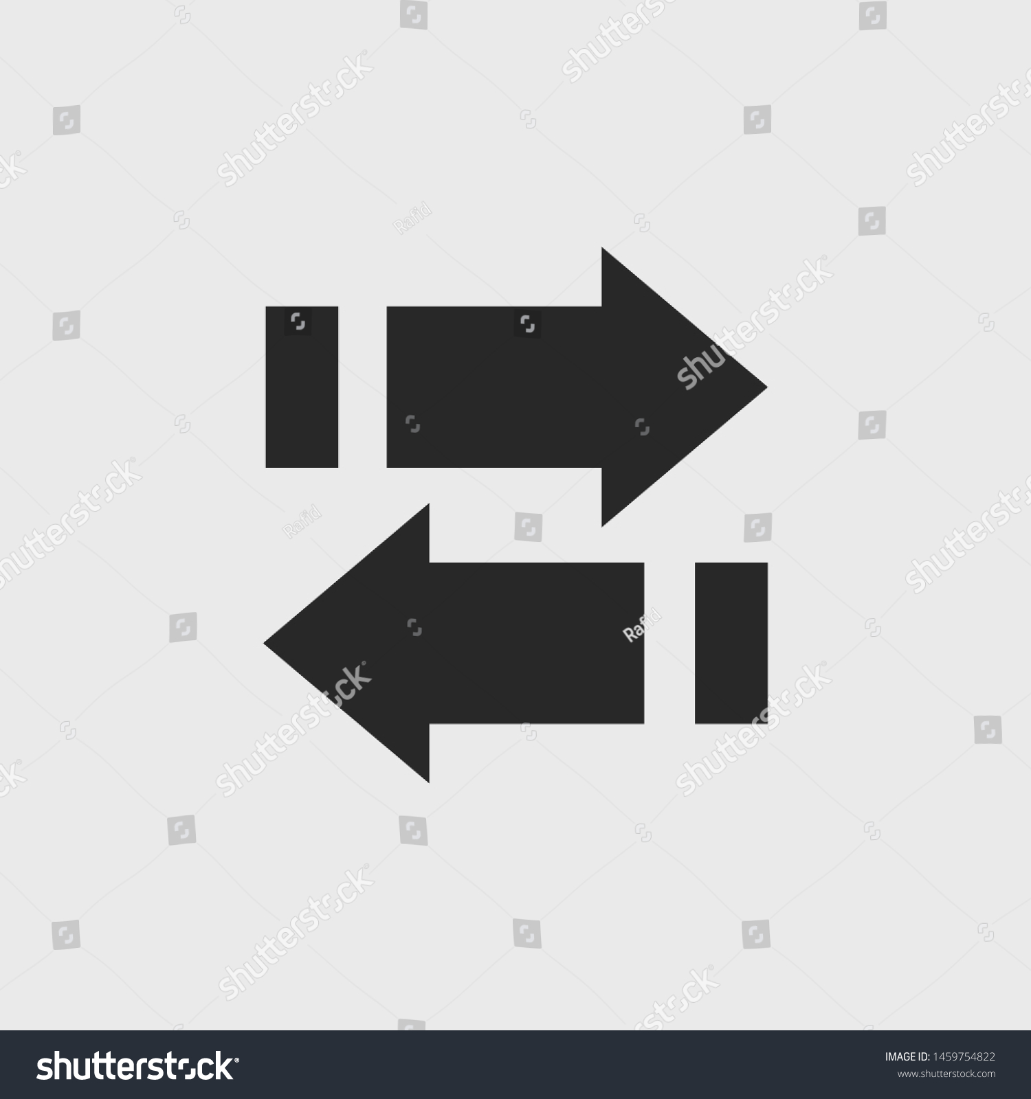 Left Right Arrows Icon Arrows Symbol Stock Vector (Royalty Free) 1459754822 | Shutterstock