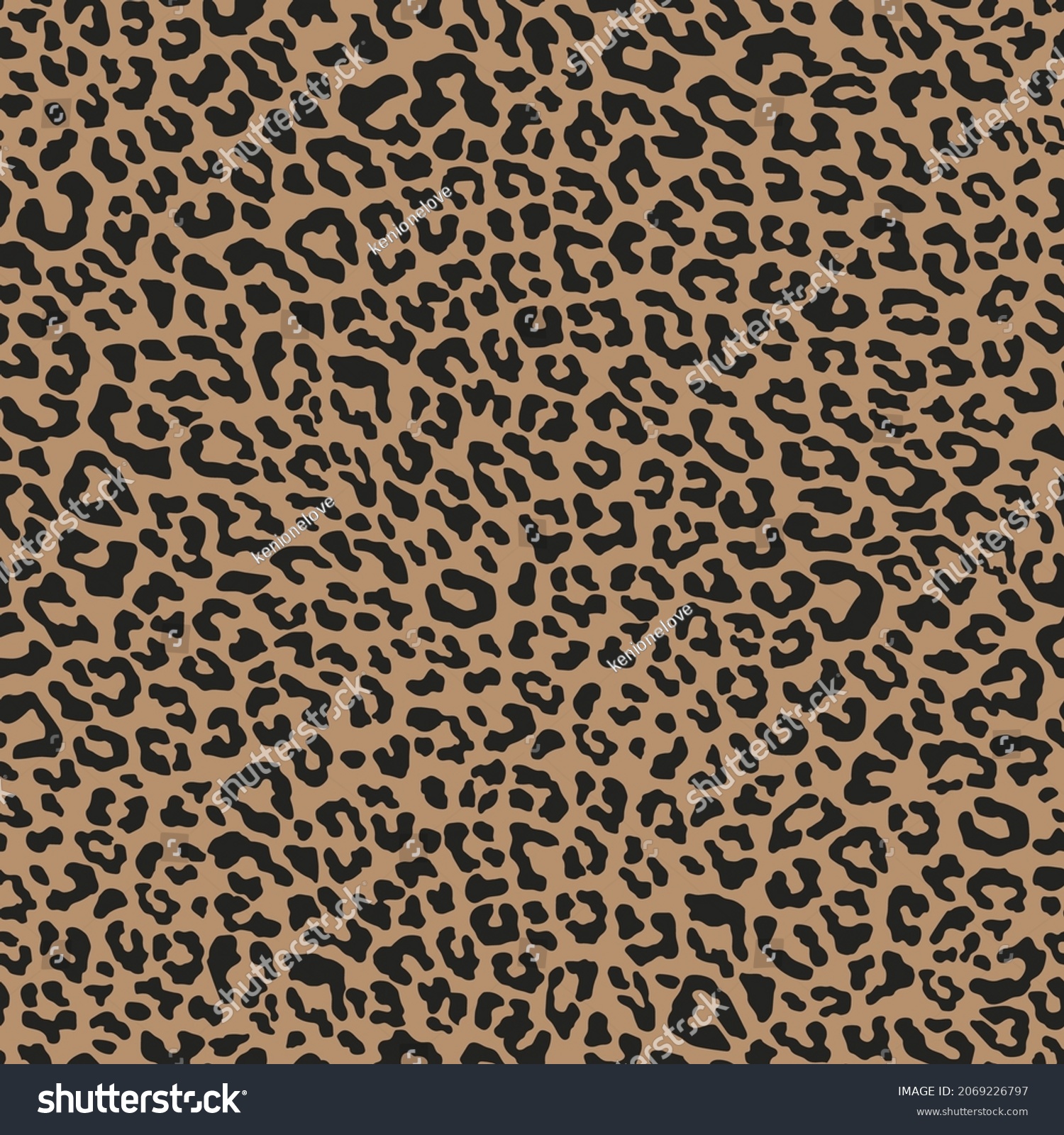 Leopard Spots Vector Print Clothes Print Stock Vector (Royalty Free ...