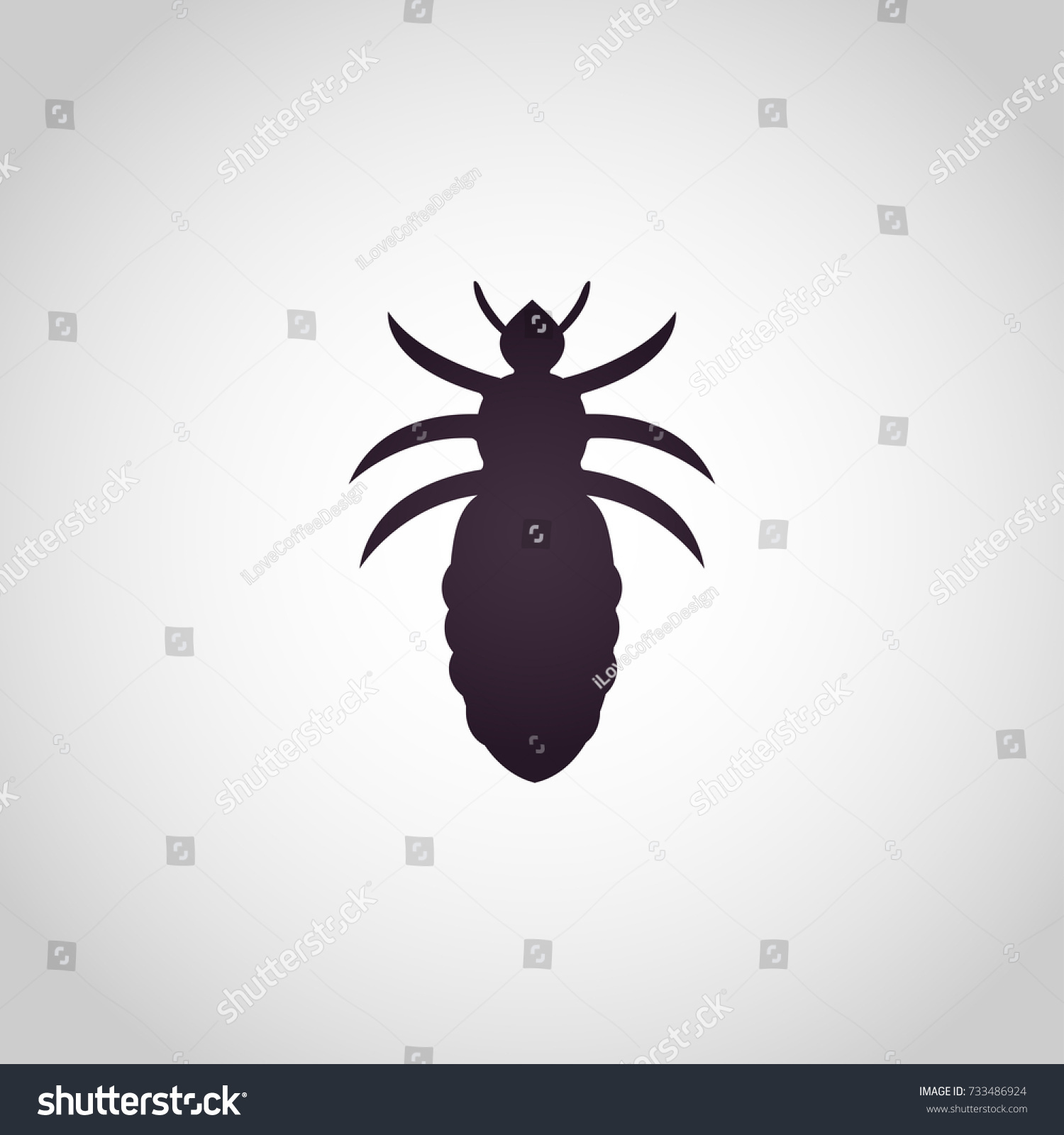 Lice Vector Logo Icon Illustration: เวกเตอร์สต็อก (ปลอดค่าลิขสิทธิ์ ...