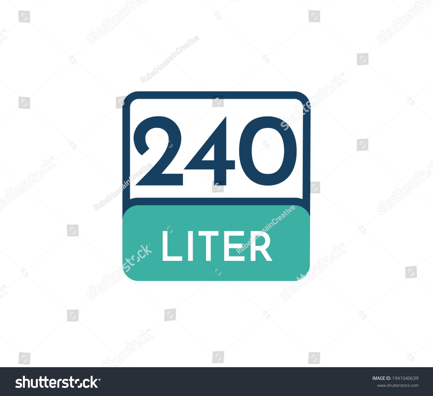 1 240 liter icon Bilder, Stockfotos und Vektorgrafiken | Shutterstock