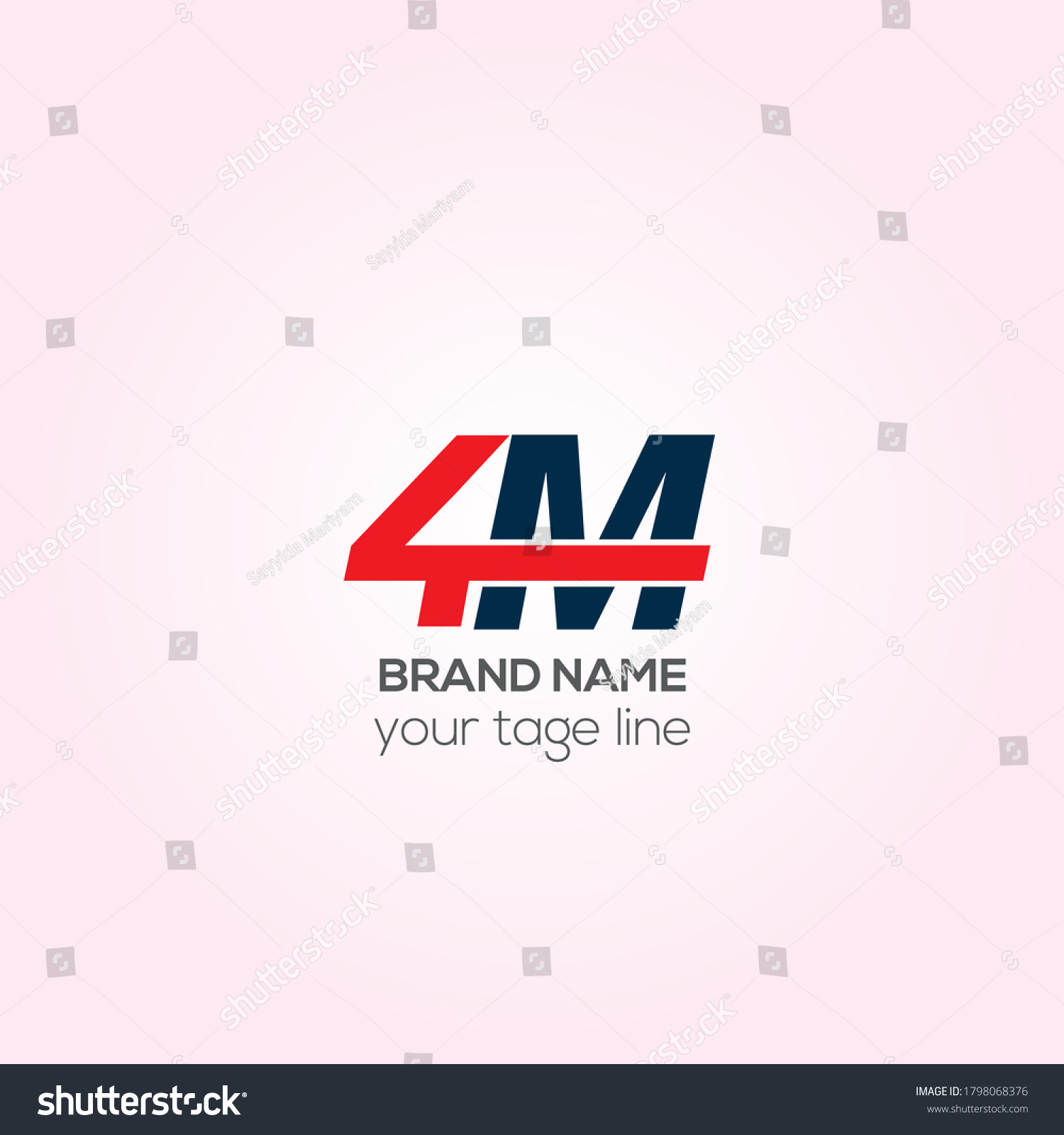 4m Vector Logo Design 4m Creative: เวกเตอร์สต็อก (ปลอดค่าลิขสิทธิ์ ...