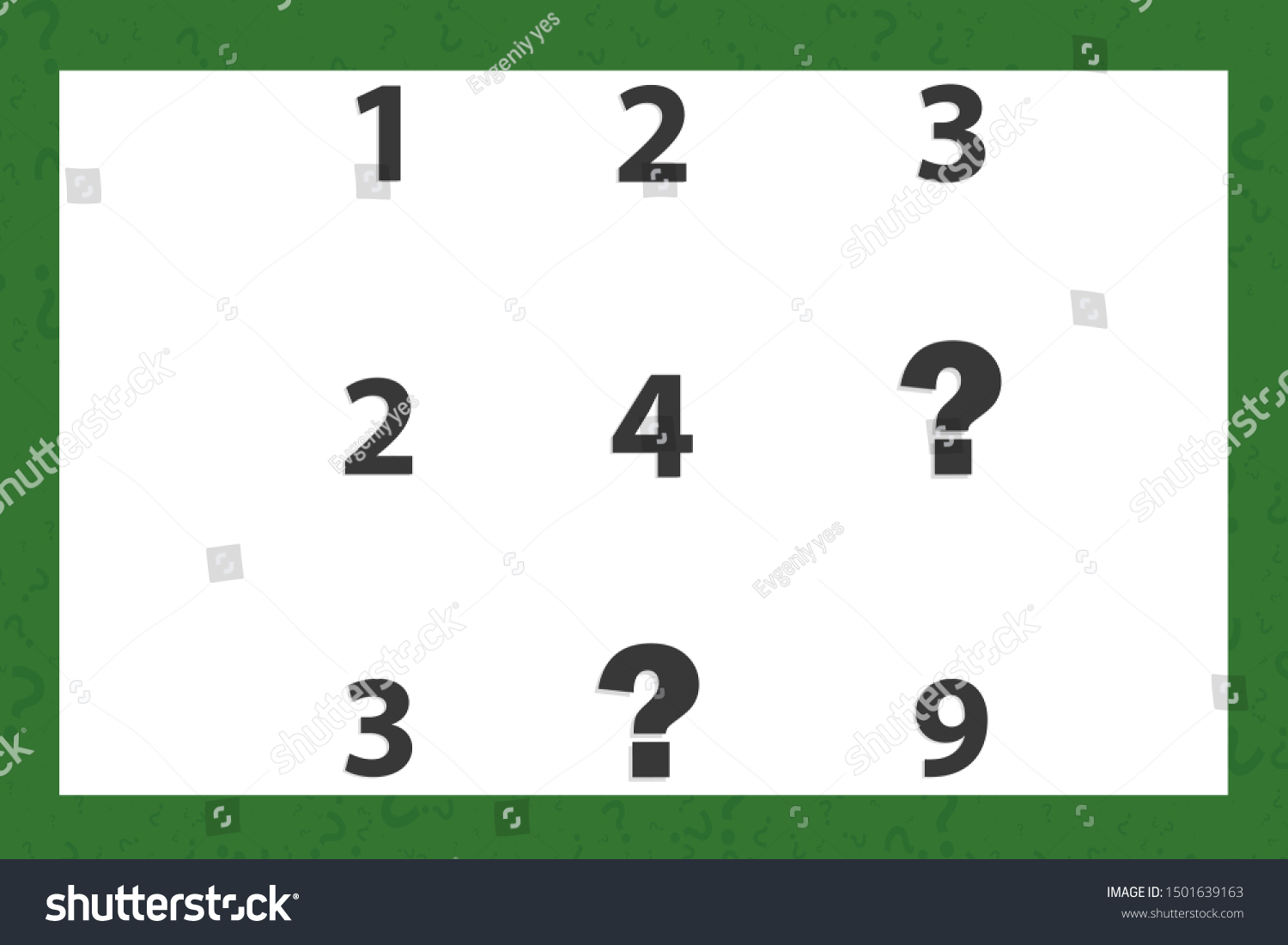 Math Problems Children Adults Vector Stock Vector (Royalty Free ...