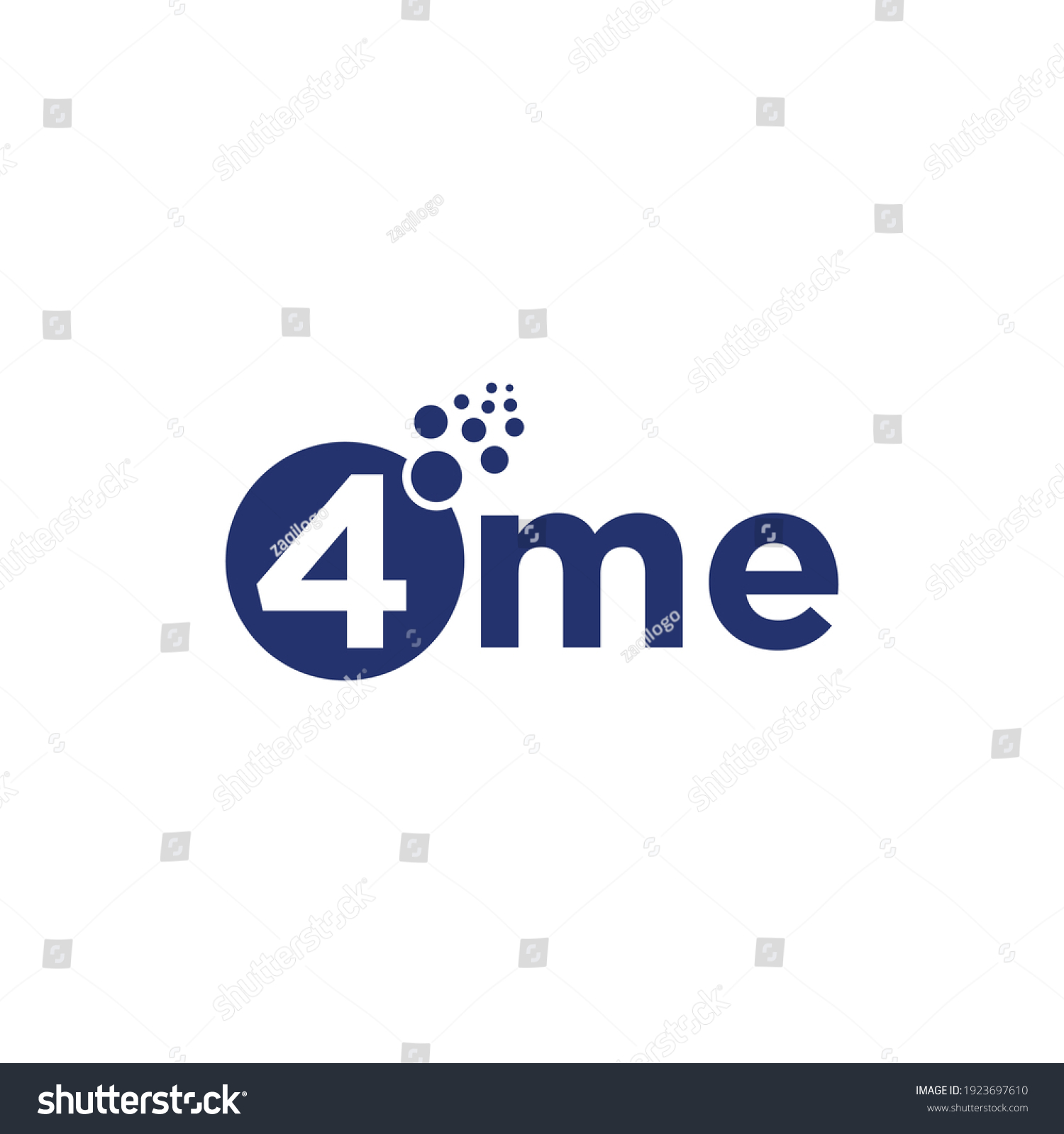 4me Logo Design Templates Vector Simple Stock Vector (Royalty Free ...
