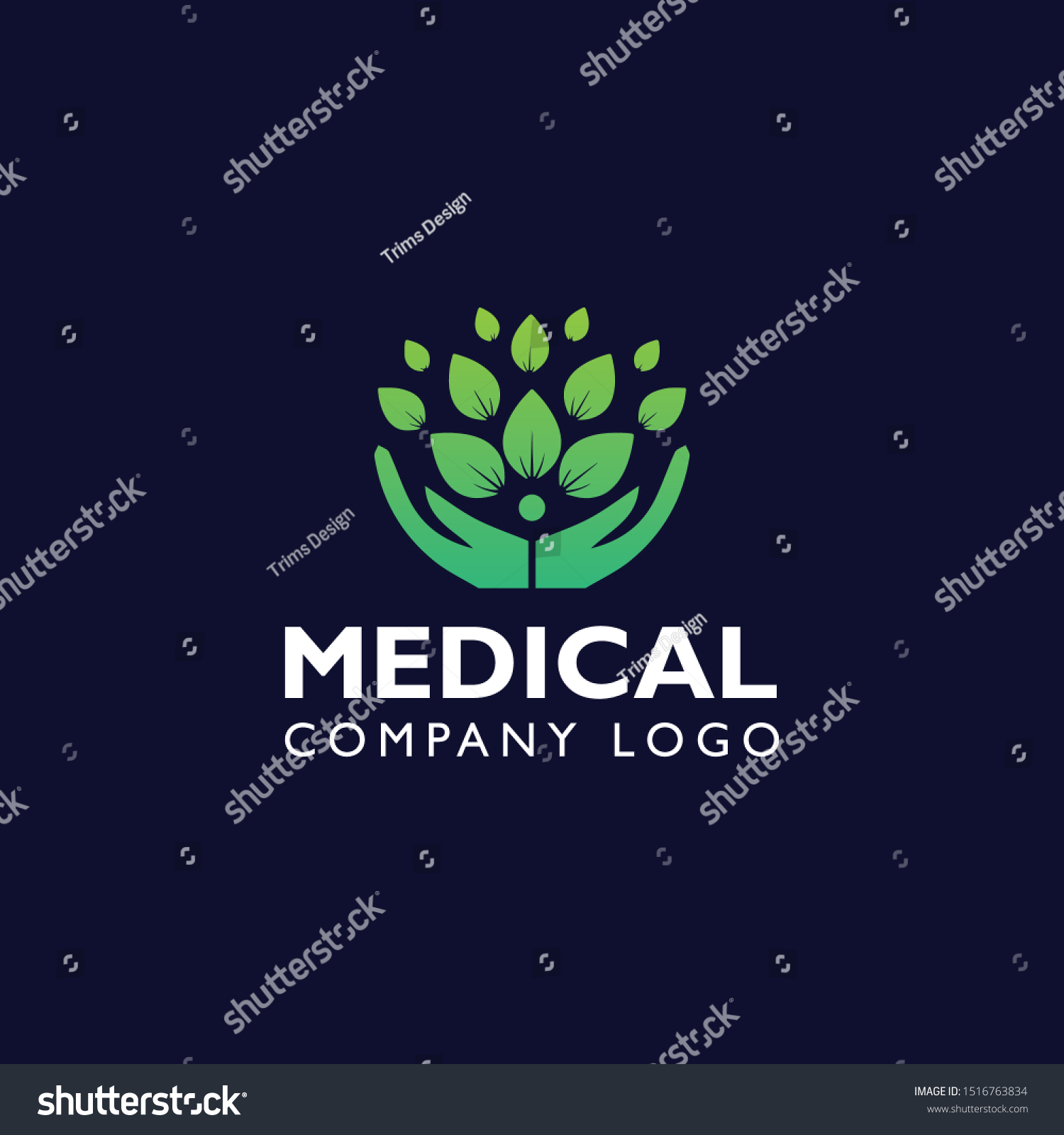 Medical Logo Design Template Vector Illustrator Stock Vector (Royalty ...