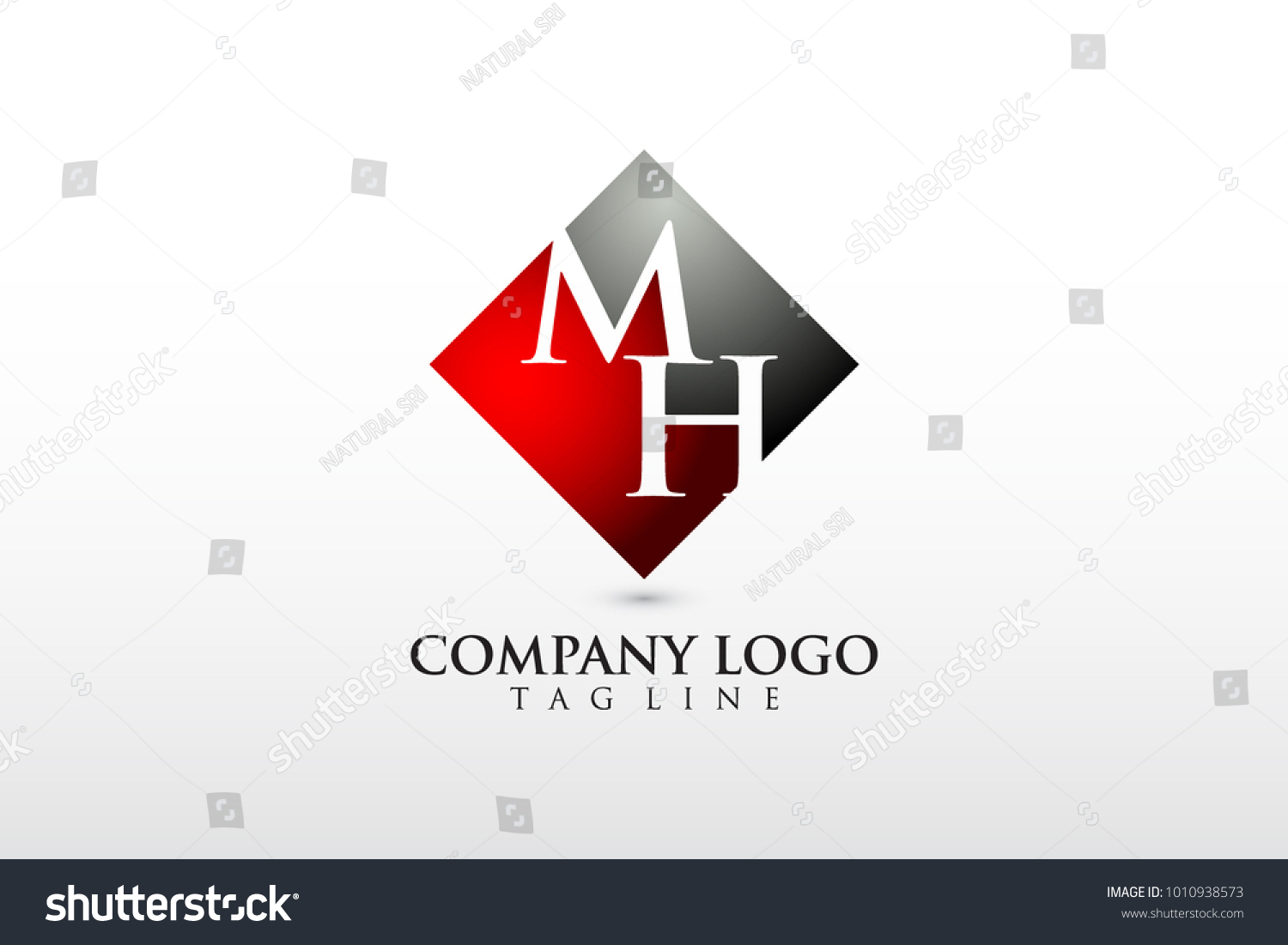 Mhhm Company Logo Vector Stock Vector (Royalty Free) 1010938573