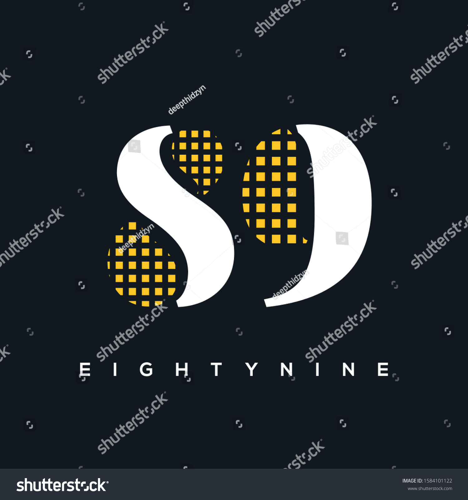 89 Number Logo Check Design Digit: เวกเตอร์สต็อก (ปลอดค่าลิขสิทธิ์ ...