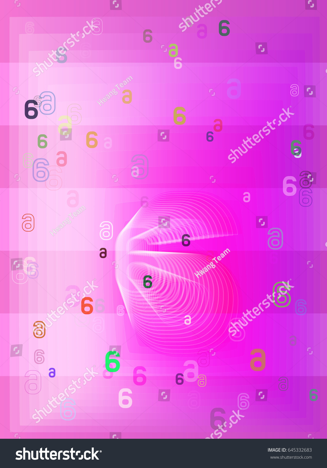 6 Number Texture Icon Stock Vector (Royalty Free) 645332683 | Shutterstock