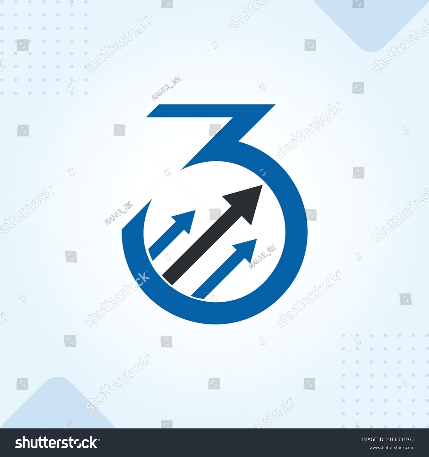 3o O3 Arrow Modern Creative Premium Stock Vector (Royalty Free ...