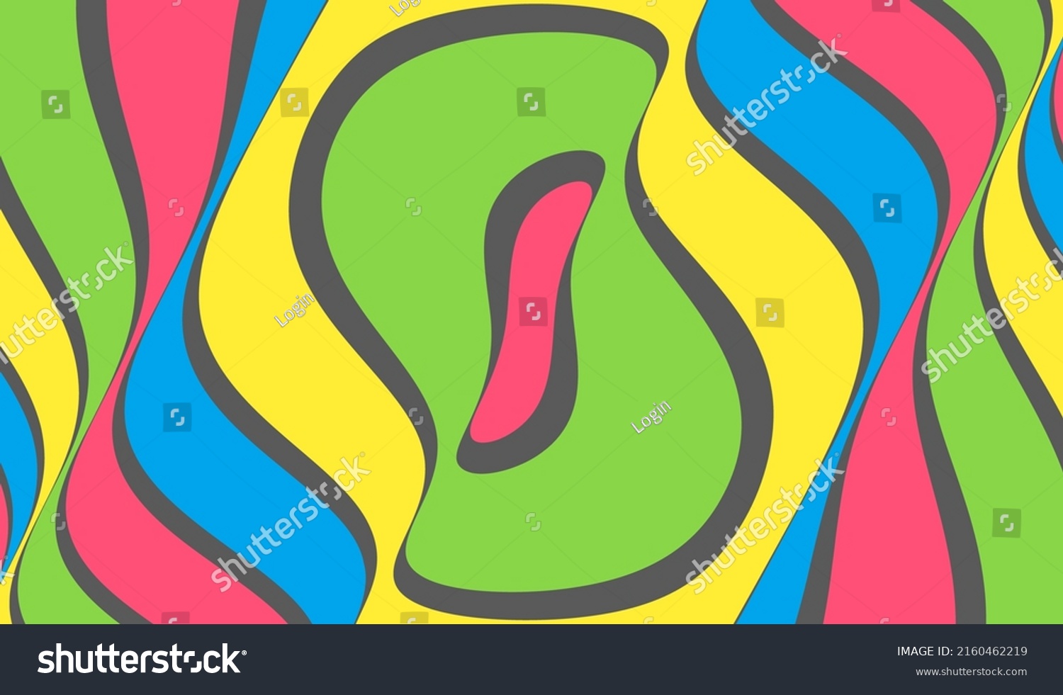 Pattern Optical Illusion Abstract Striped Background Stock Vector ...