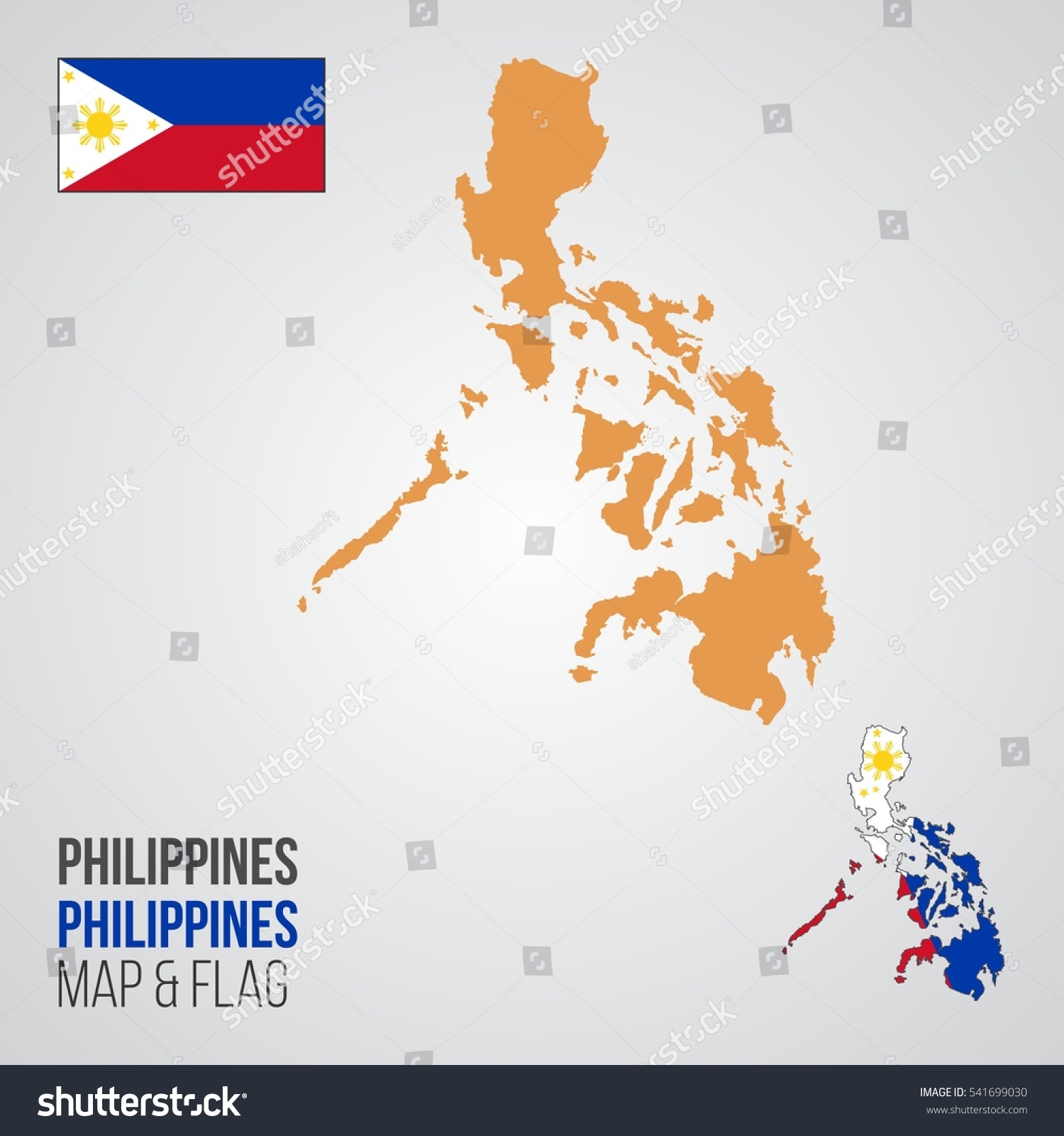 Philippines Map Flag Stock Vector (Royalty Free) 541699030 | Shutterstock Philippines Map Flag Stock Vector (Royalty Free) 541699030 | Shutterstock