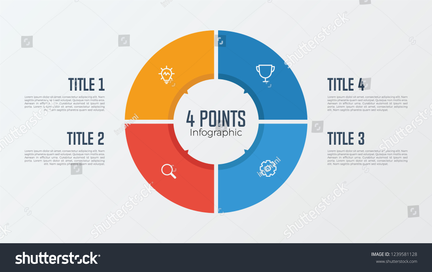 4,226 4 points infographics Images, Stock Photos & Vectors | Shutterstock