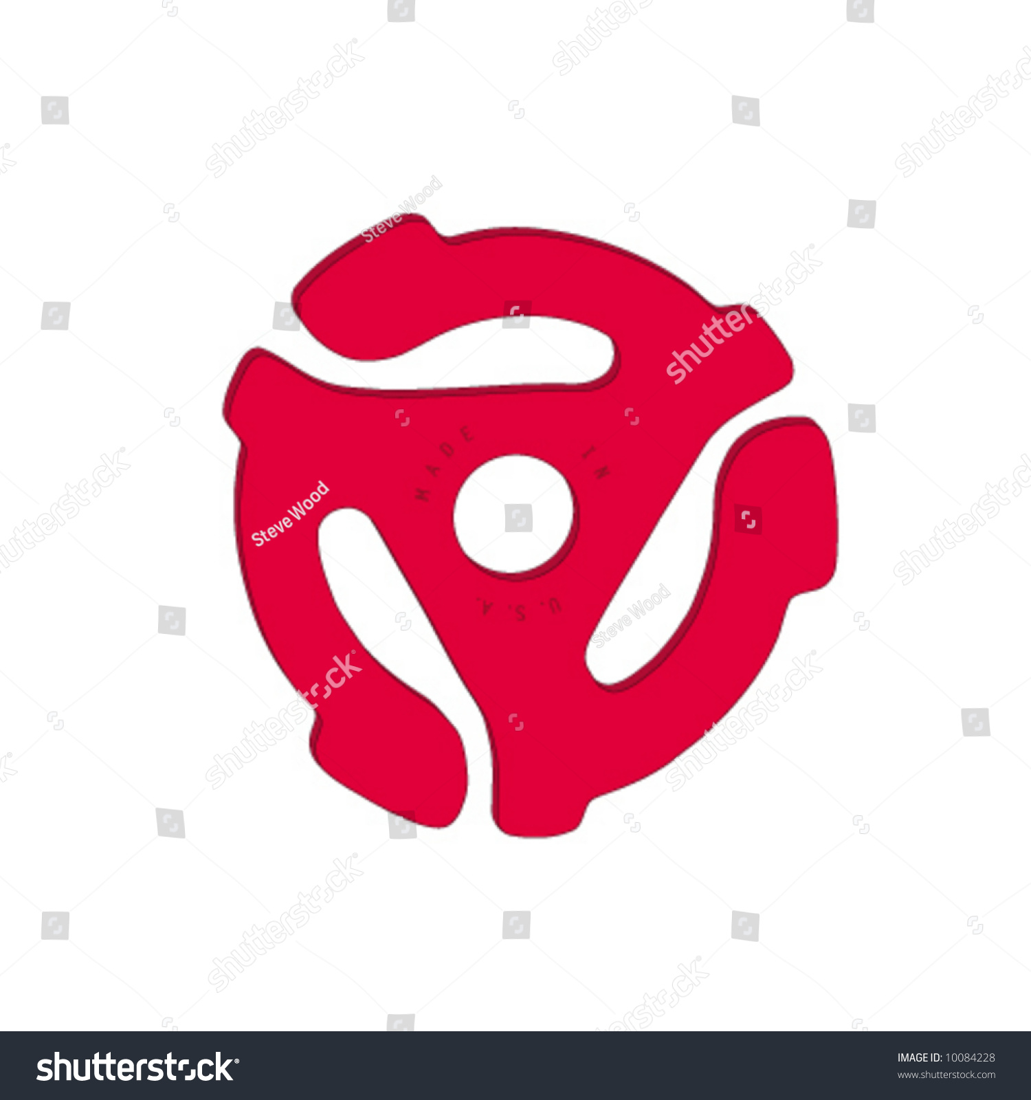 45 Rpm Lp Adapter Stock Vector (Royalty Free) 10084228 | Shutterstock