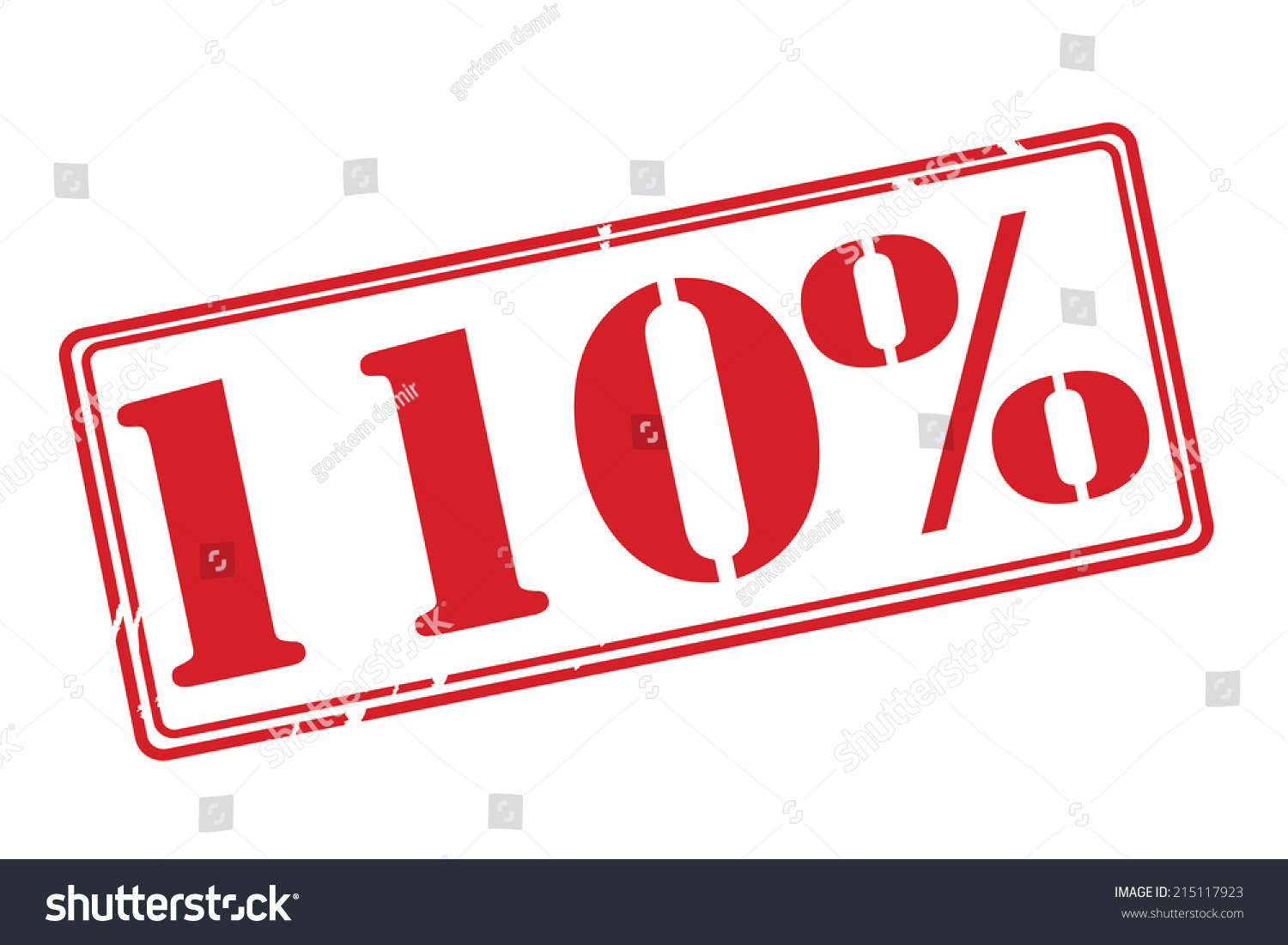 110 Red Rubber Stamp Vector Over Stock Vector (Royalty Free) 215117923