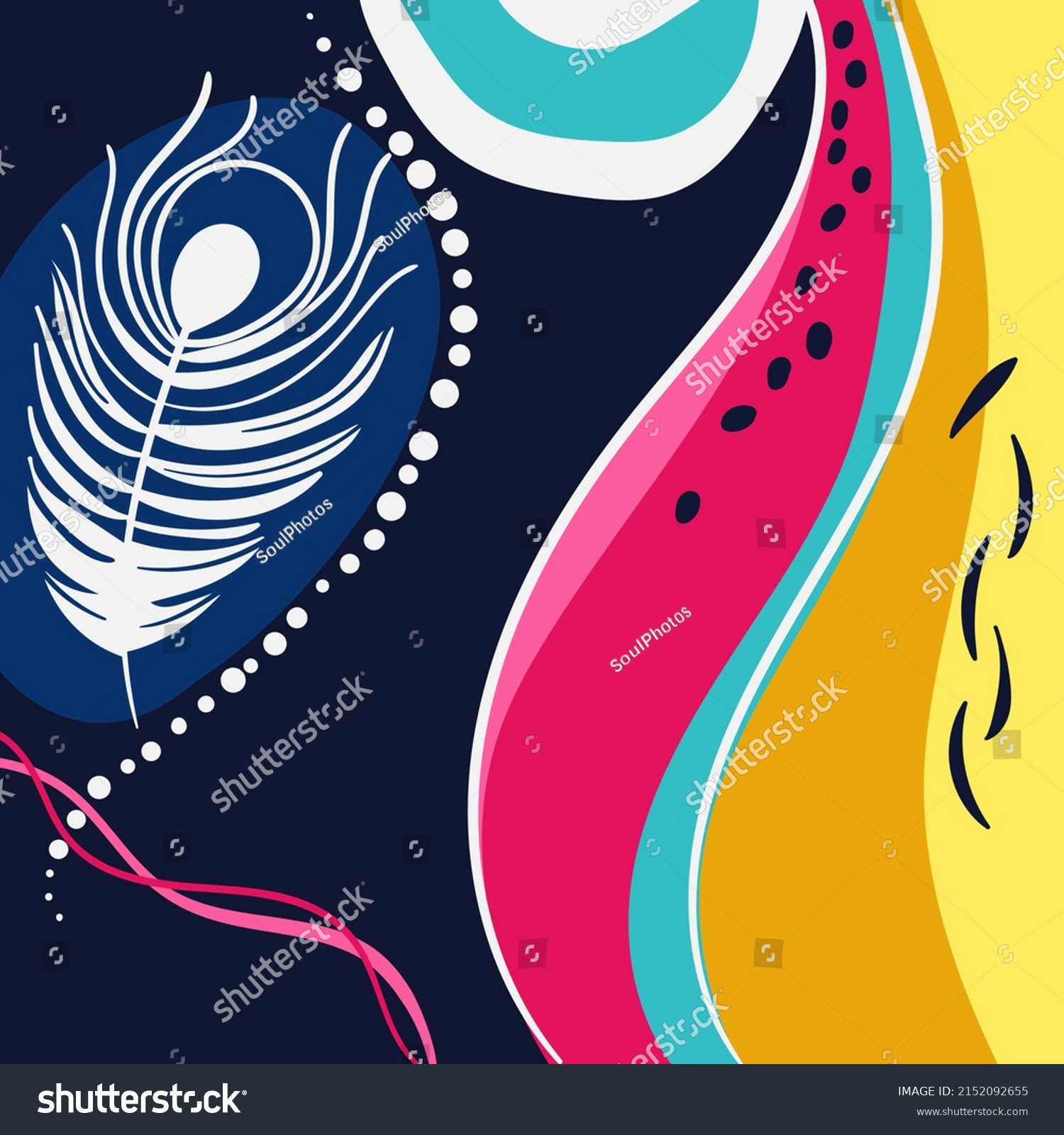 20s Century Themed Simple Background Stock Vector (Royalty Free ...