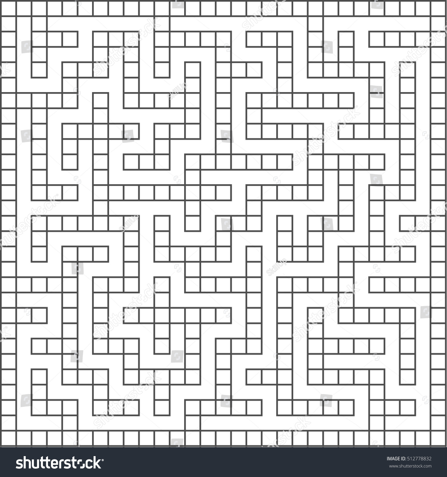 80s Retro Scifi Labyrinth Game Background Stock Vector (Royalty Free ...
