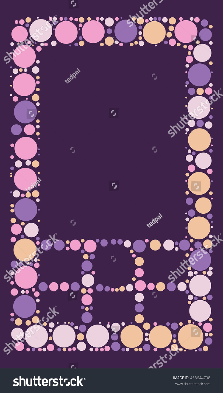 Shape Vector Design By Color Point Stock Vector (Royalty Free ...