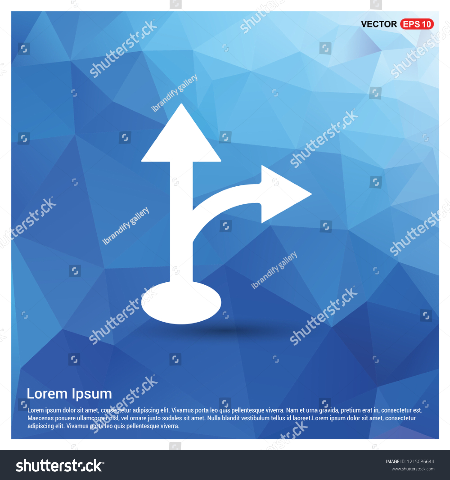 2 Side Arrow Icon Free Vector Stock Vector (Royalty Free) 1215086644