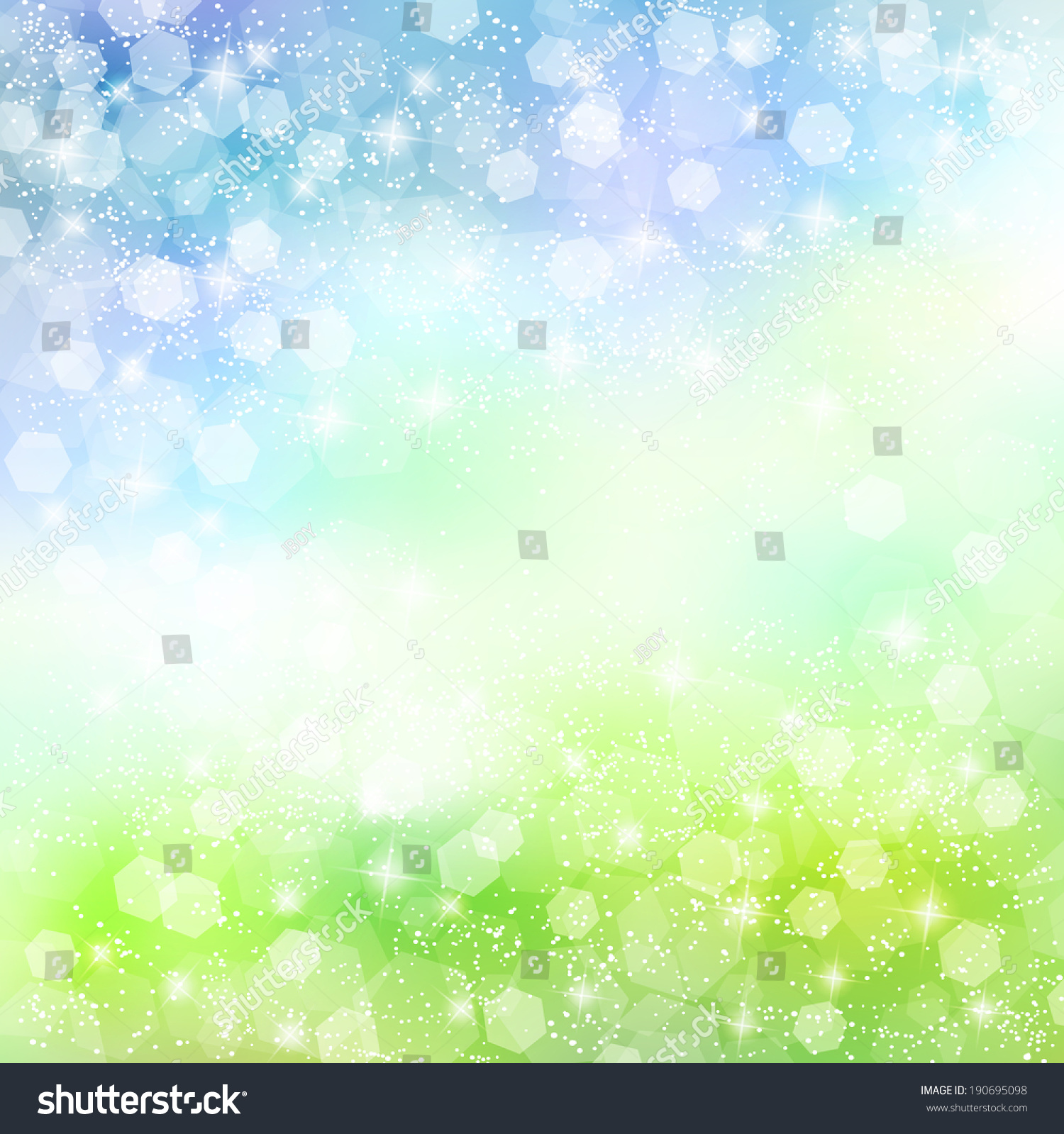 Sky Light Landscape Stock Vector (Royalty Free) 190695098 | Shutterstock