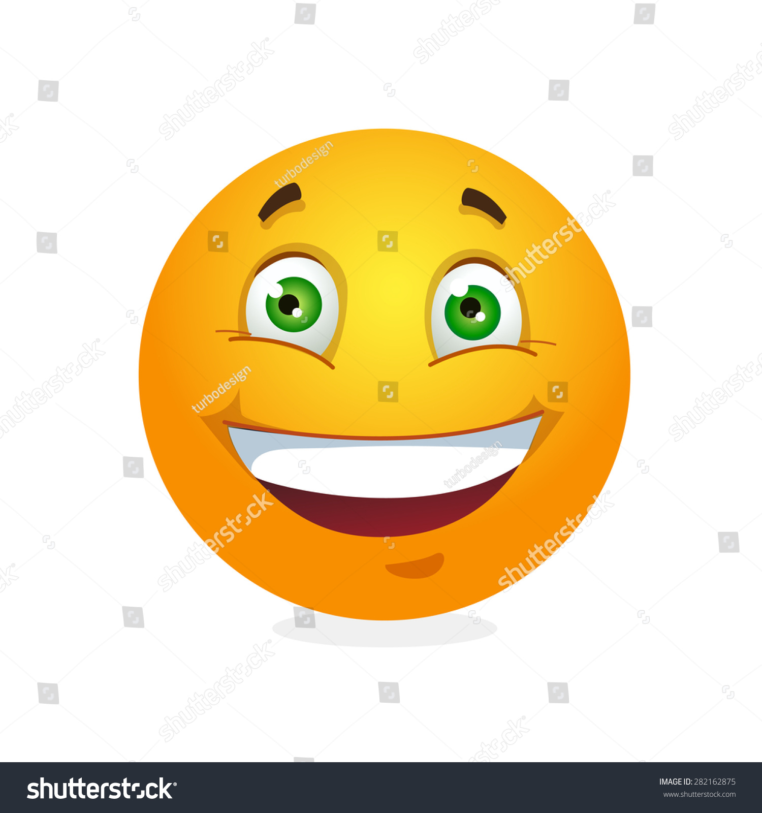 Smile Emoticon Vector: เวกเตอร์สต็อก (ปลอดค่าลิขสิทธิ์) 282162875 ...