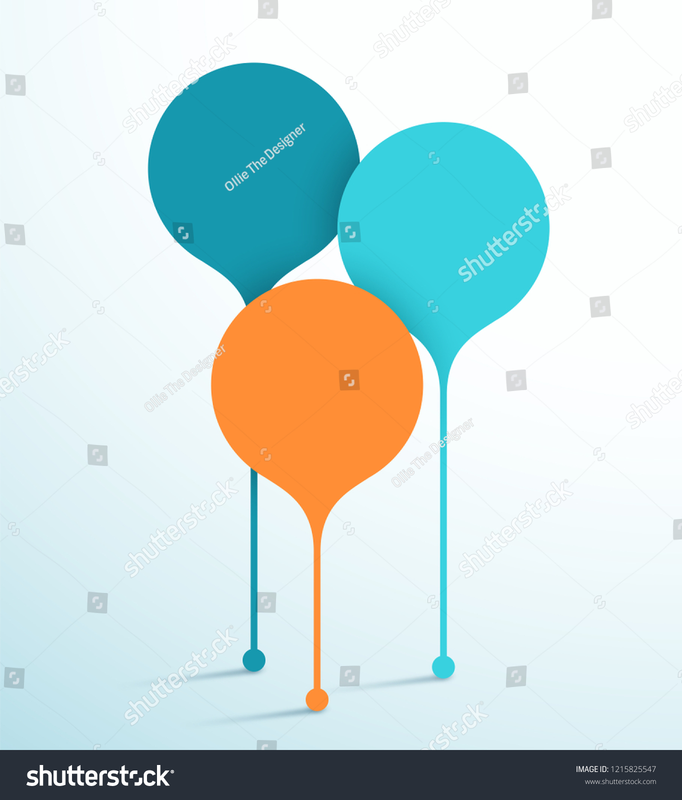 3 Step Vector Text Box Shapes Stock Vector (Royalty Free) 1215825547 ...