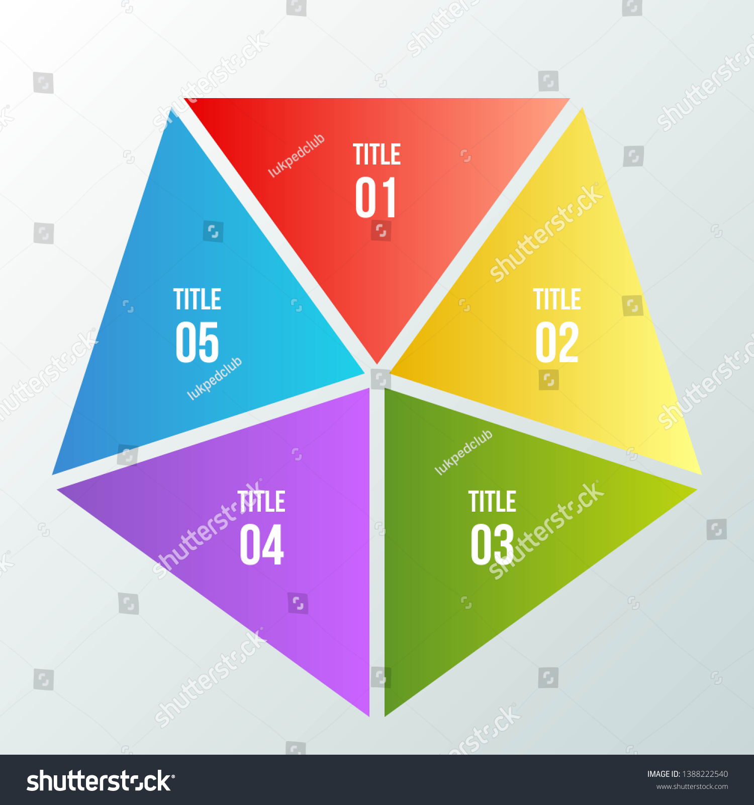 5 Steps Chart Infographic Diagram Stock Vector (Royalty Free ...