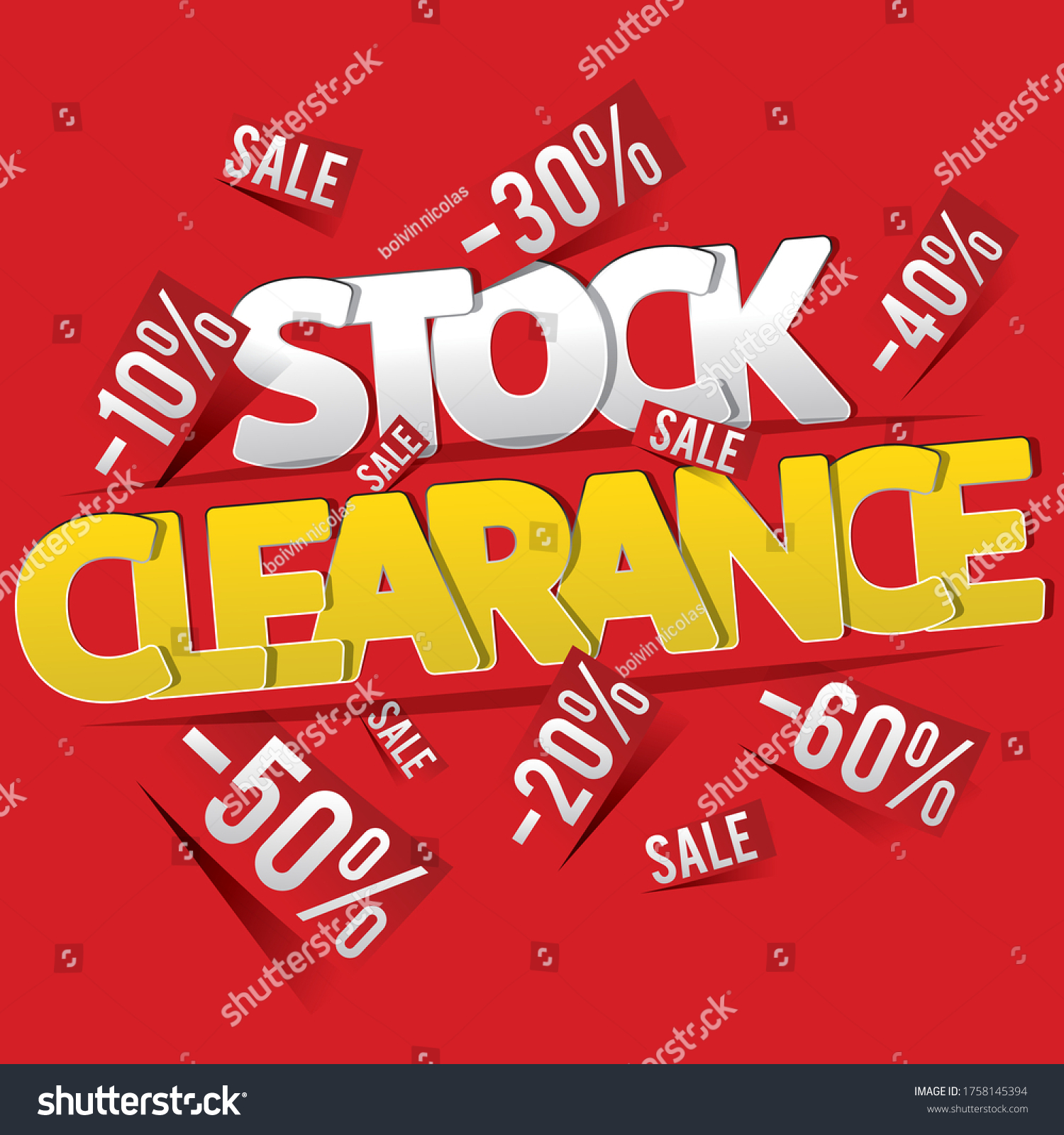 Stock Clearance Banner Flyer Poster Design Stock Vector (Royalty Free ... Stock Clearance Banner Flyer Poster Design Stock Vector (Royalty Free ...