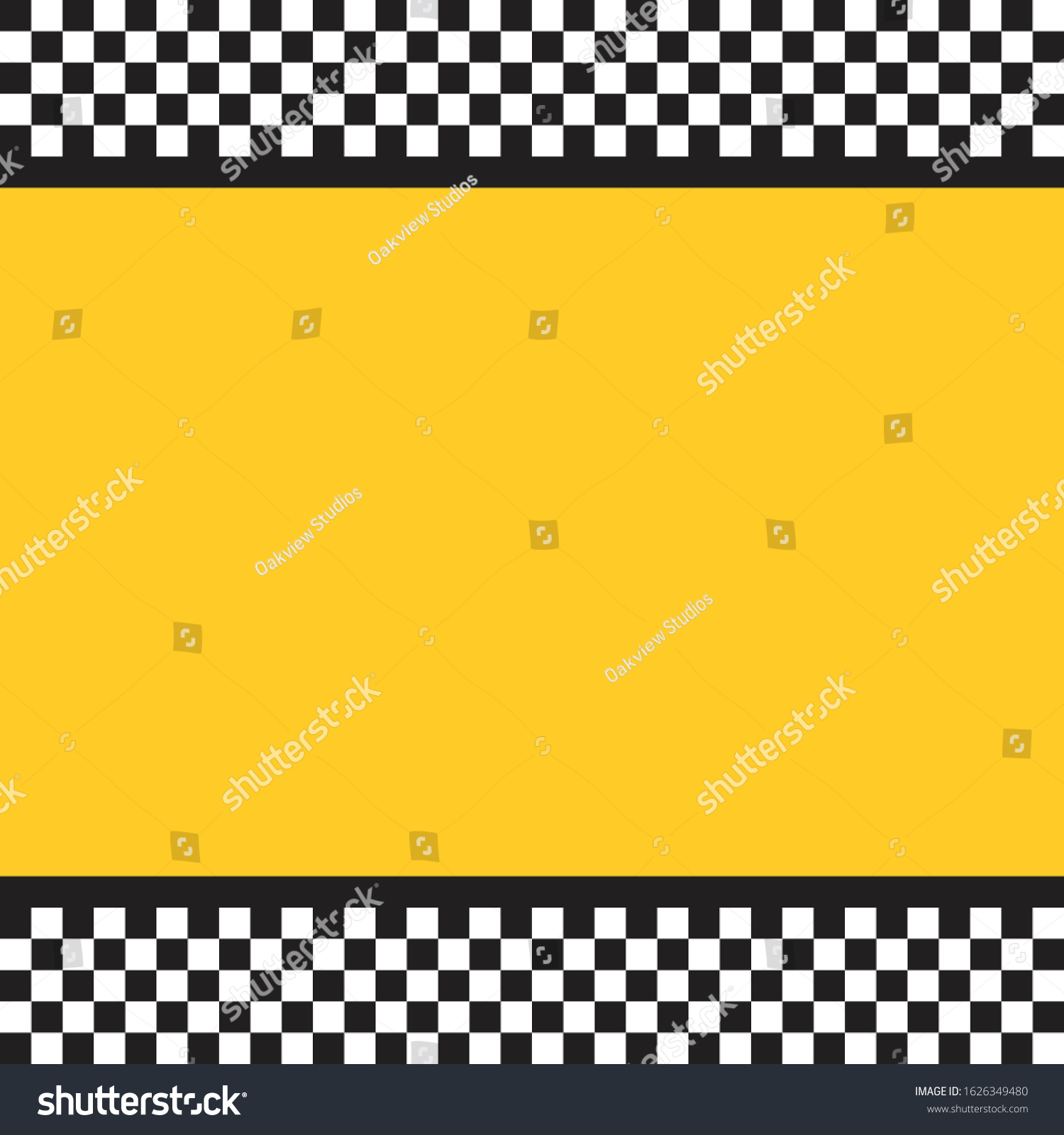 Taxi Background Frame Illustration Vector Stock Vector (Royalty Free ...