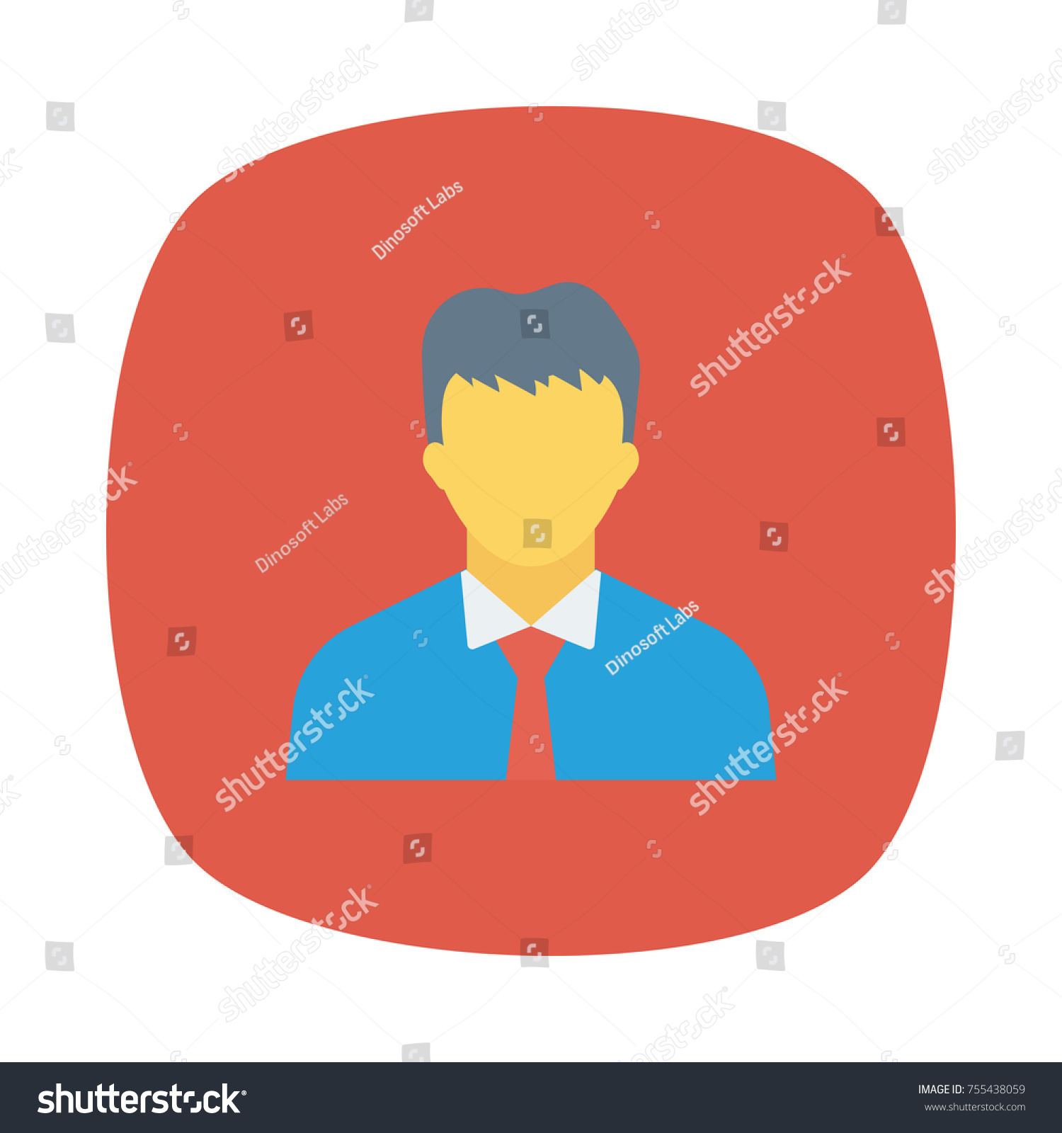 Teacher Square Rounded: vector de stock (libre de regalías) 755438059 ...