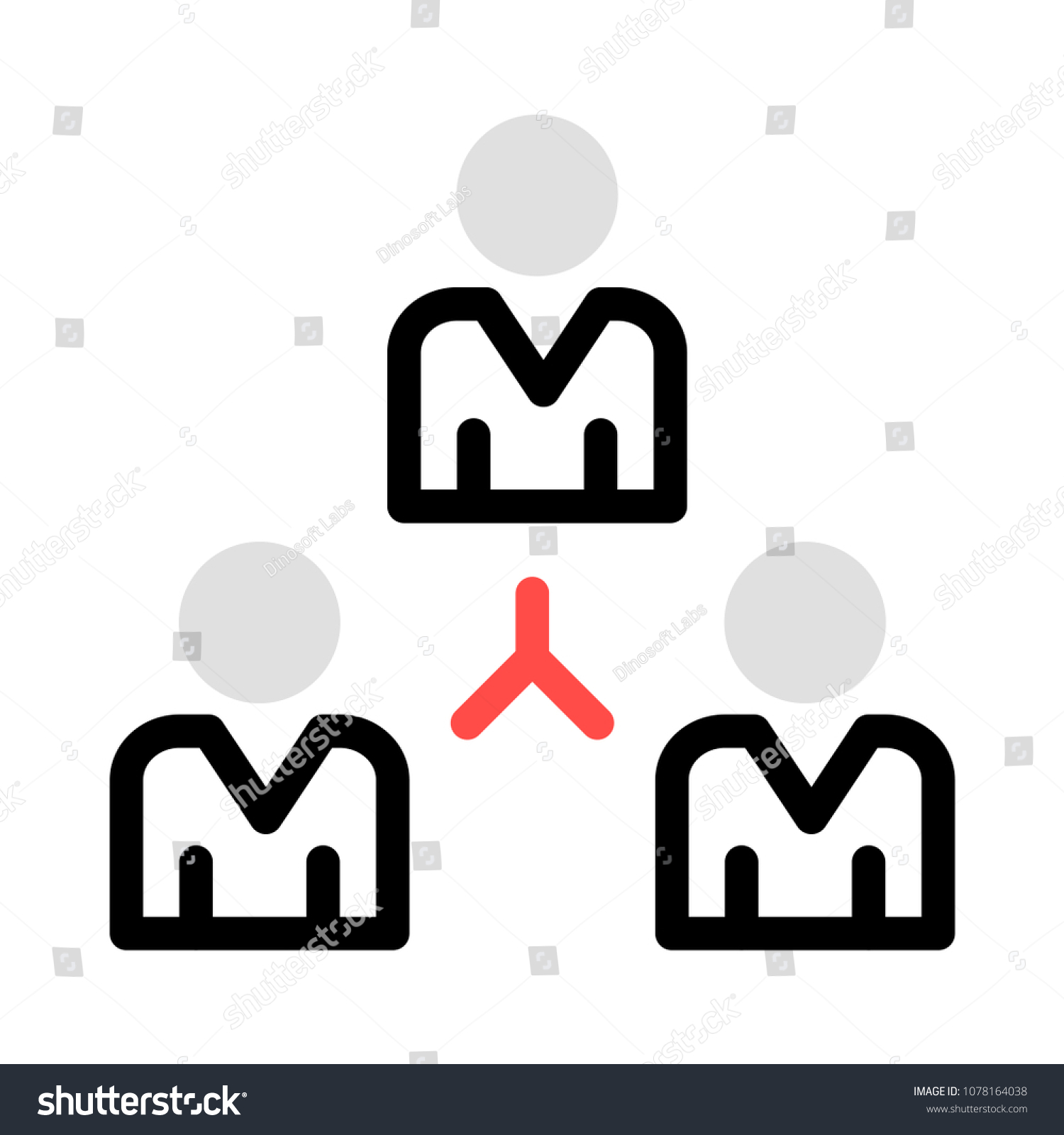 Team Group Management Stock Vector (Royalty Free) 1078164038 | Shutterstock