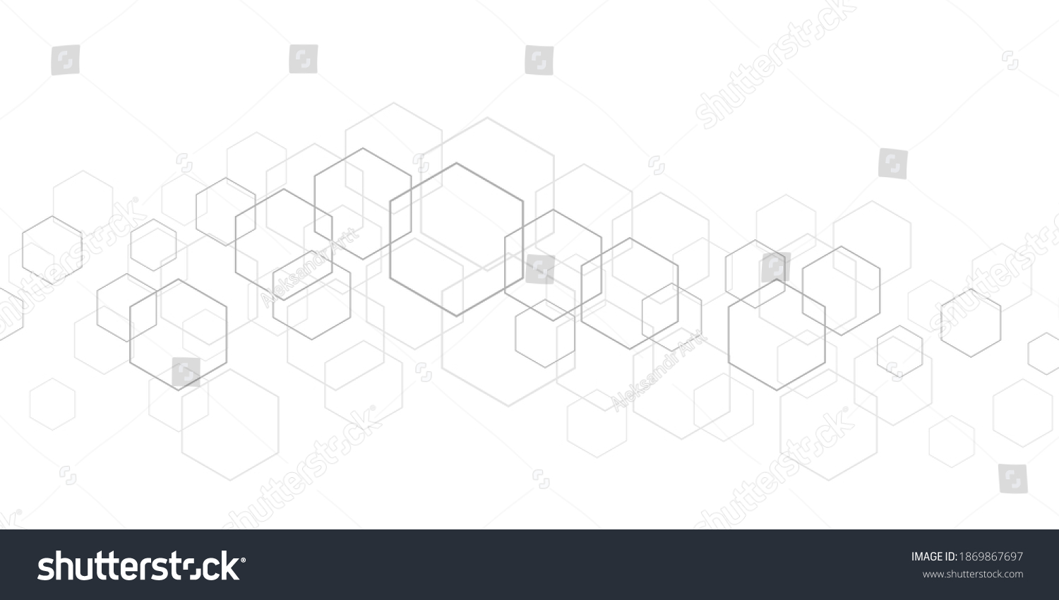 Technology White Background Geometric Rhombusesabstract Techtechnical ...