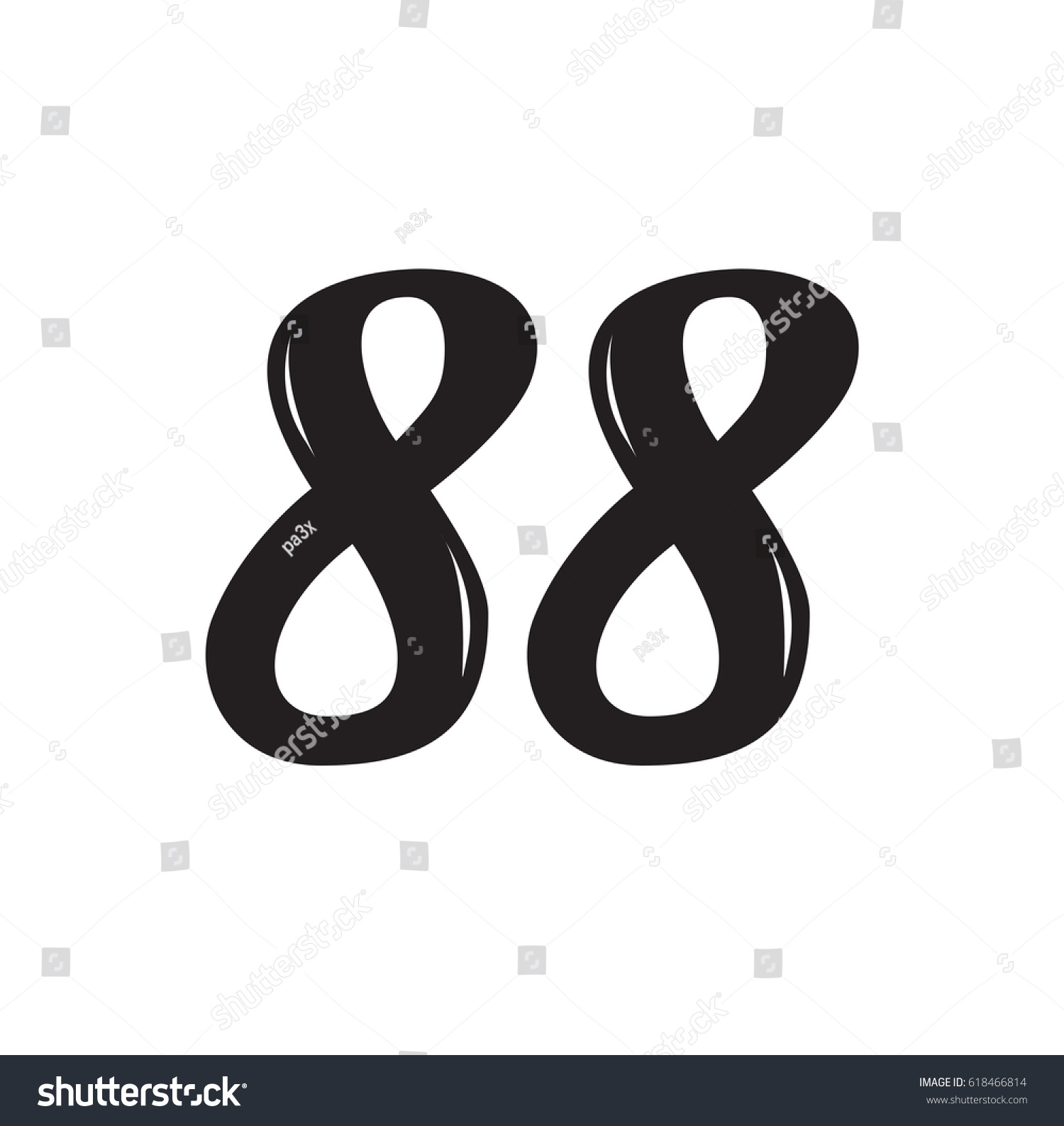 88 Text Design Vector Calligraphy Typography: vector de stock (libre de ...
