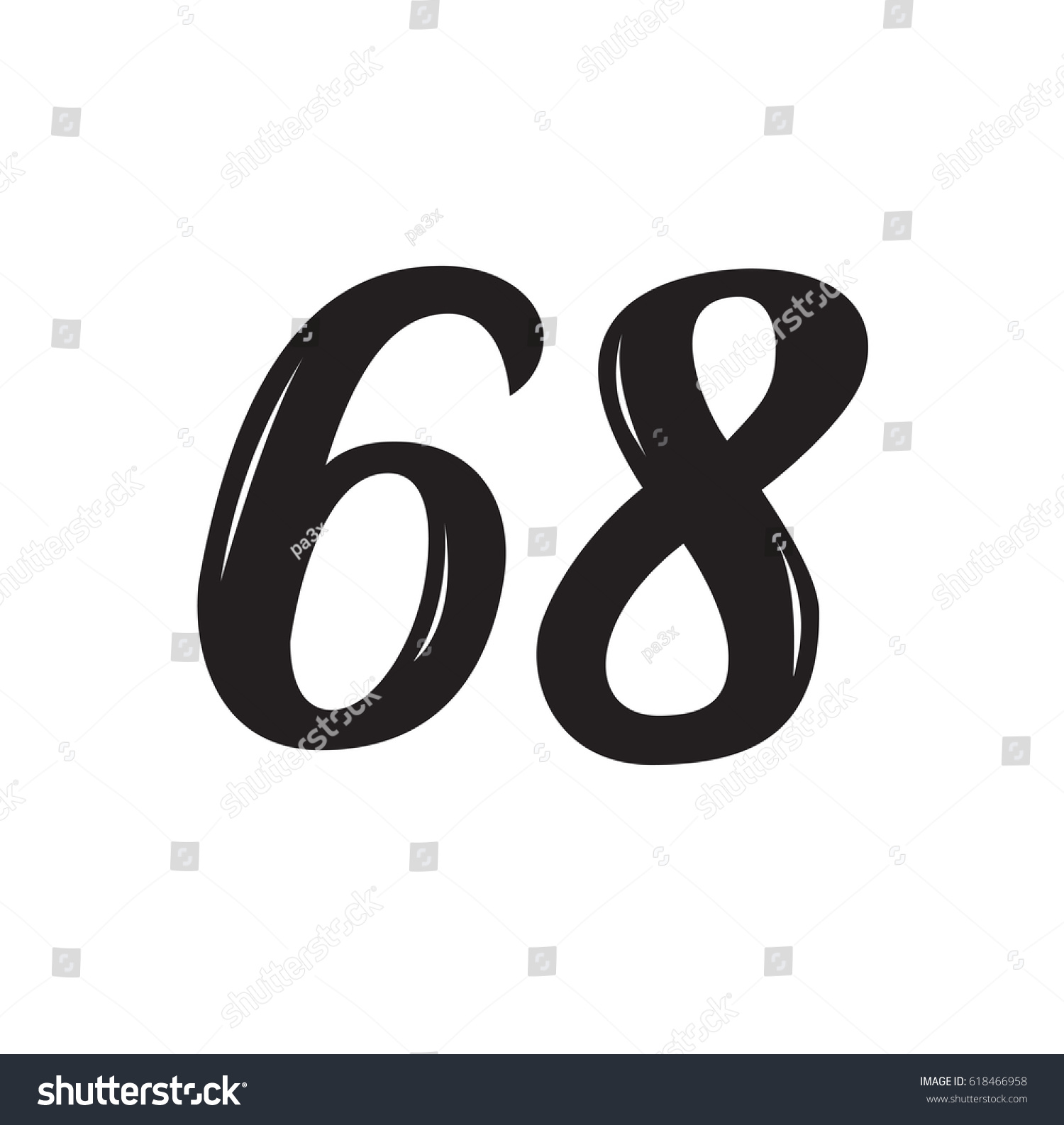 68 Text Design Vector Calligraphy Typography Stock Vector (Royalty Free ...