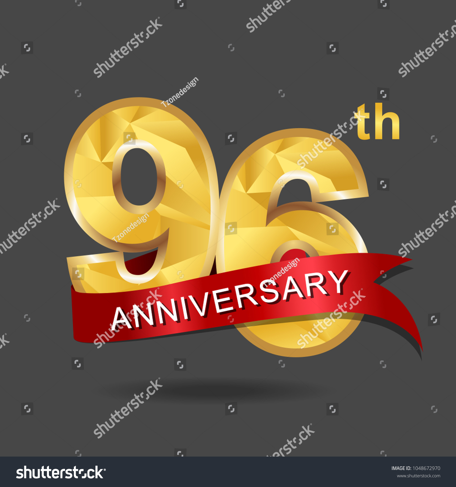 96th Anniversary Years Celebration Logotype Logo Stock Vector (Royalty ... 96th Anniversary Years Celebration Logotype Logo Stock Vector (Royalty ...