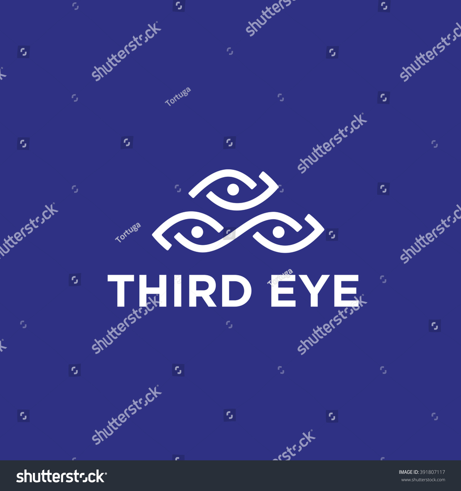 Third Inner Eye Original Symbolmemorable Visual: vetor stock (livre de ...