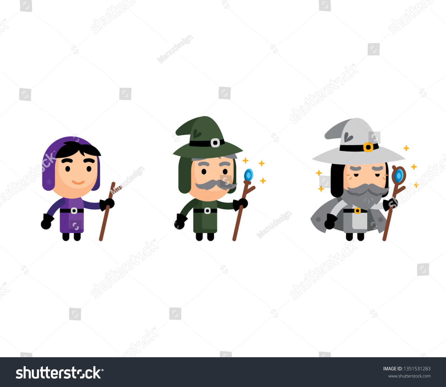 3 Upgrade Level Rpg Character: vector de stock (libre de regalías ...